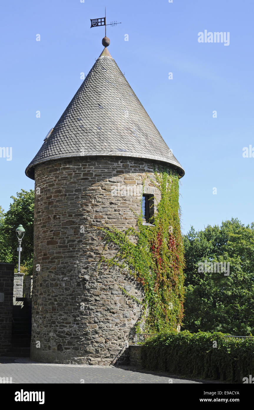 city wall, Olpe, Germany Stock Photo - Alamy