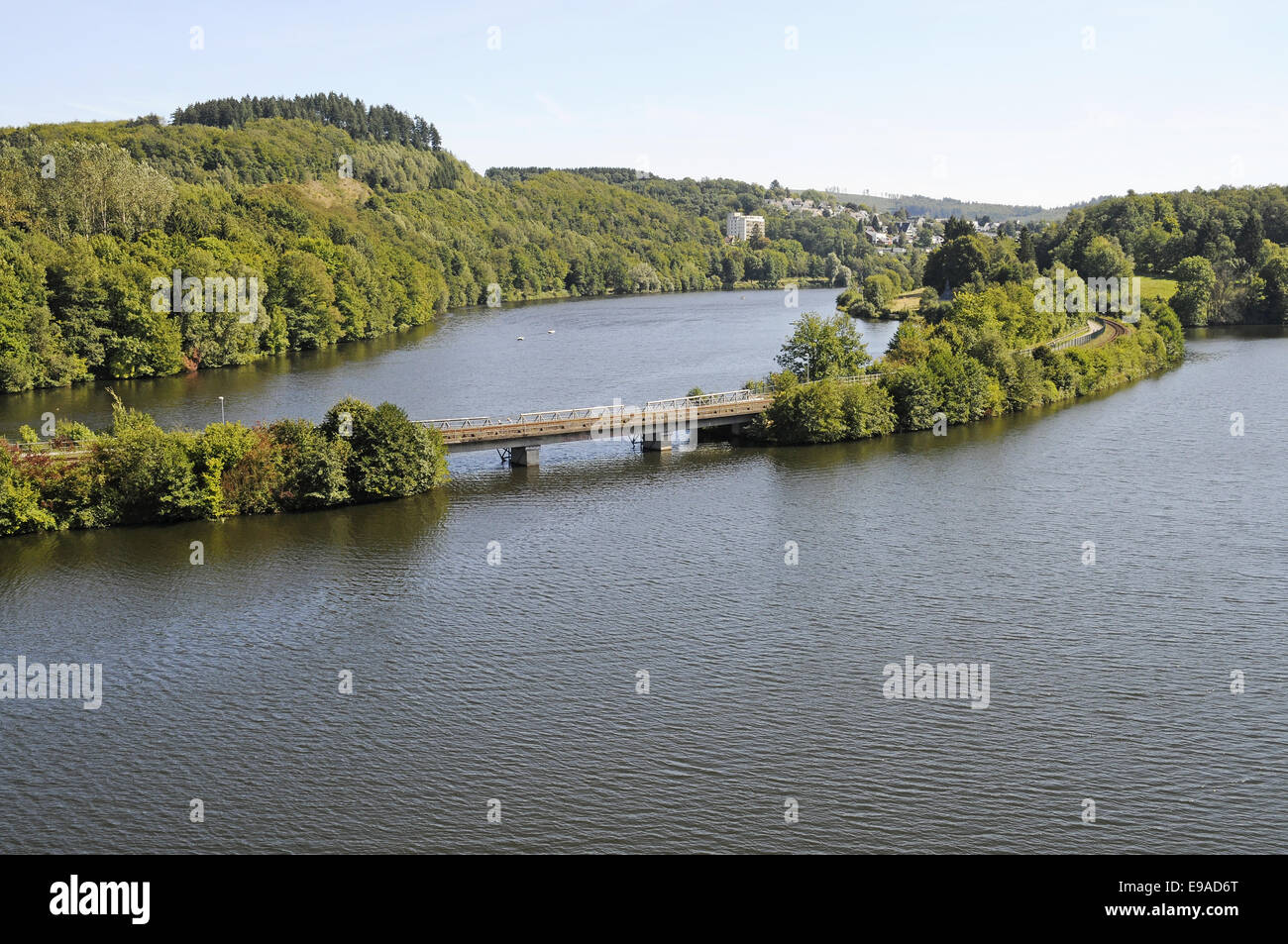 Biggetalsperre reservoir, Olpe, Germany Stock Photo - Alamy