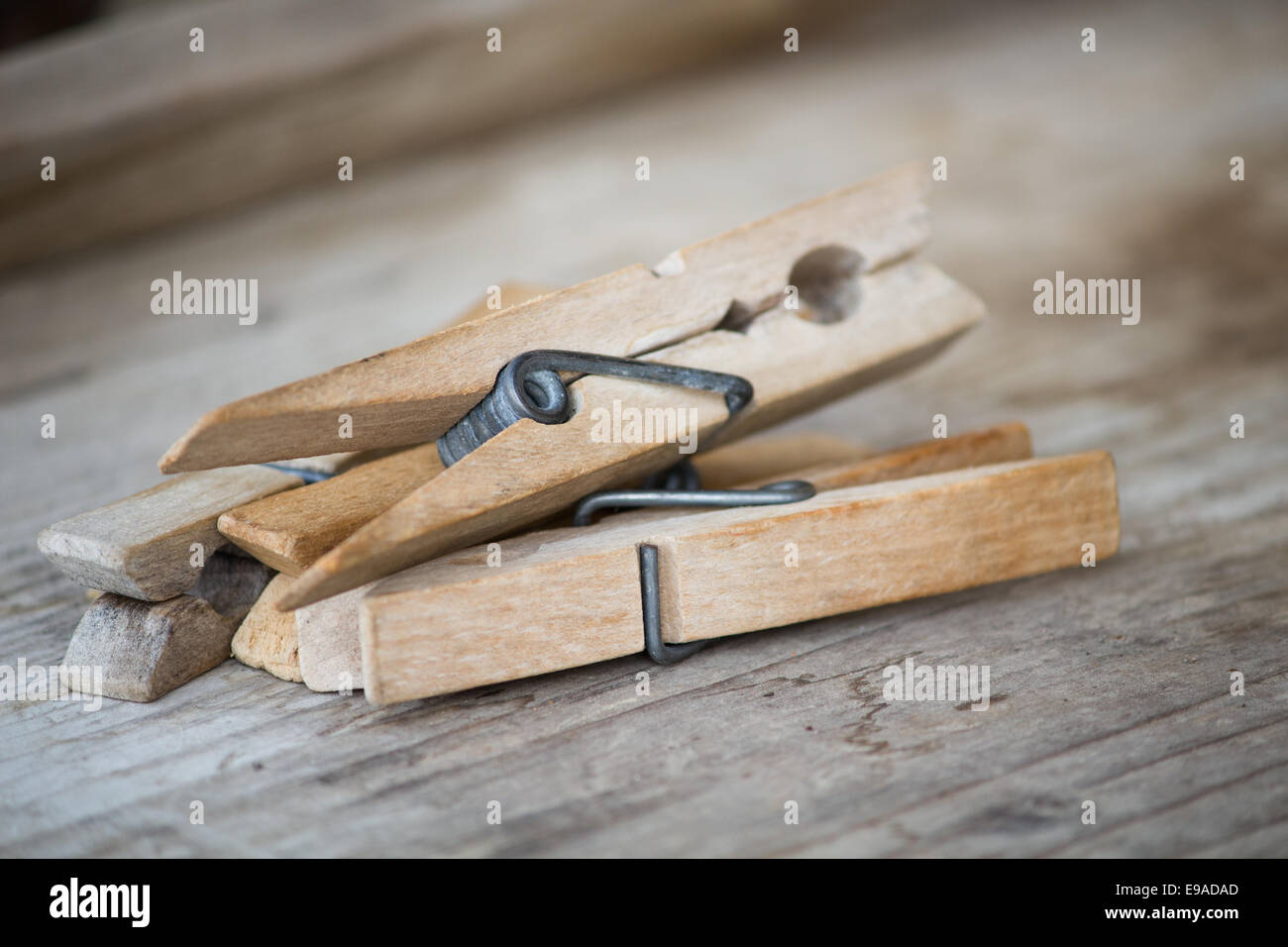 Wood clothespin hi-res stock photography and images - Alamy