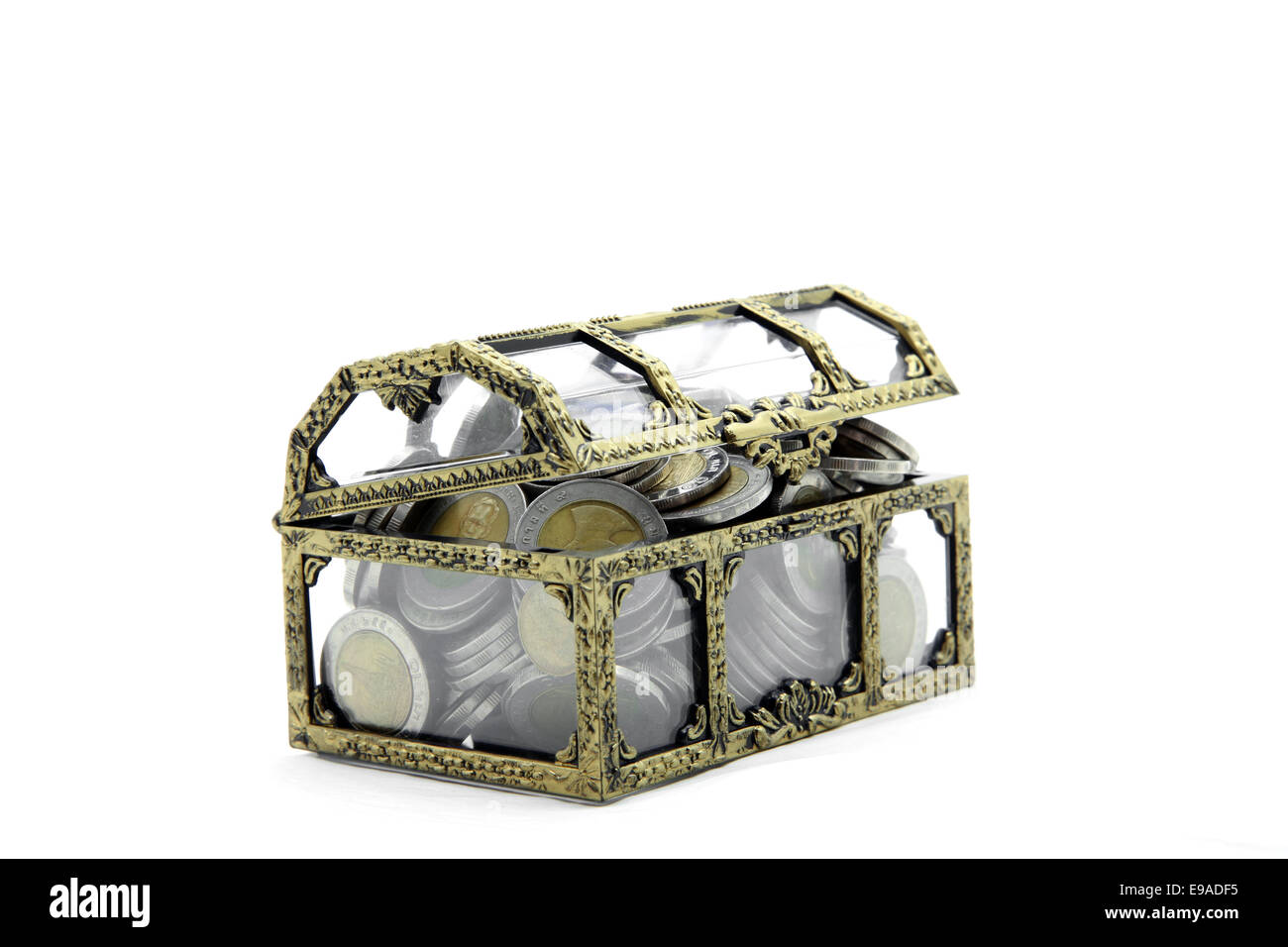 Antique silver storage chest hi-res stock photography and images - Alamy