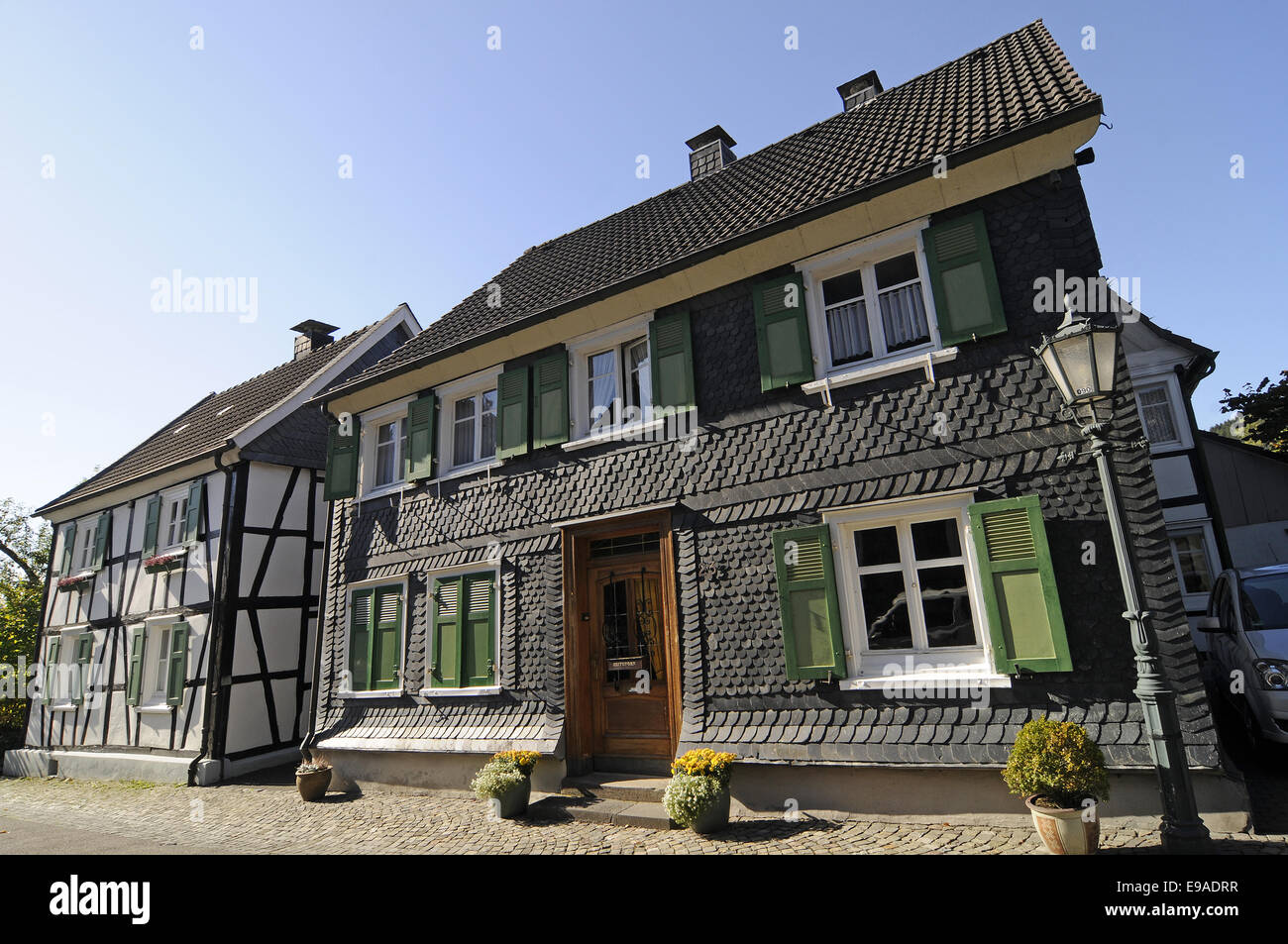 old city, Bergneustadt, Germany Stock Photo - Alamy