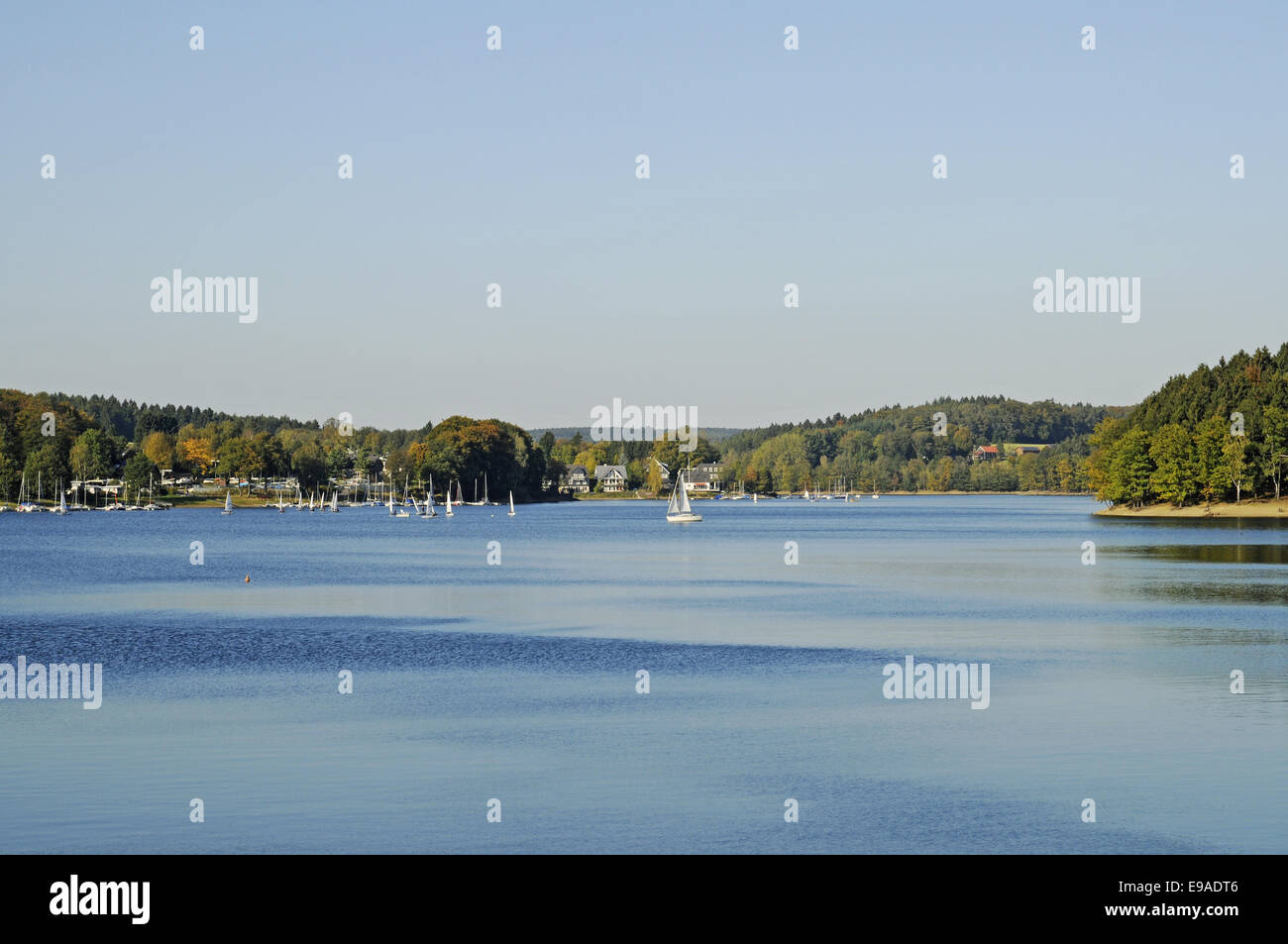 Bevertalsperre reservoir, Hueckeswagen, Germany Stock Photo - Alamy