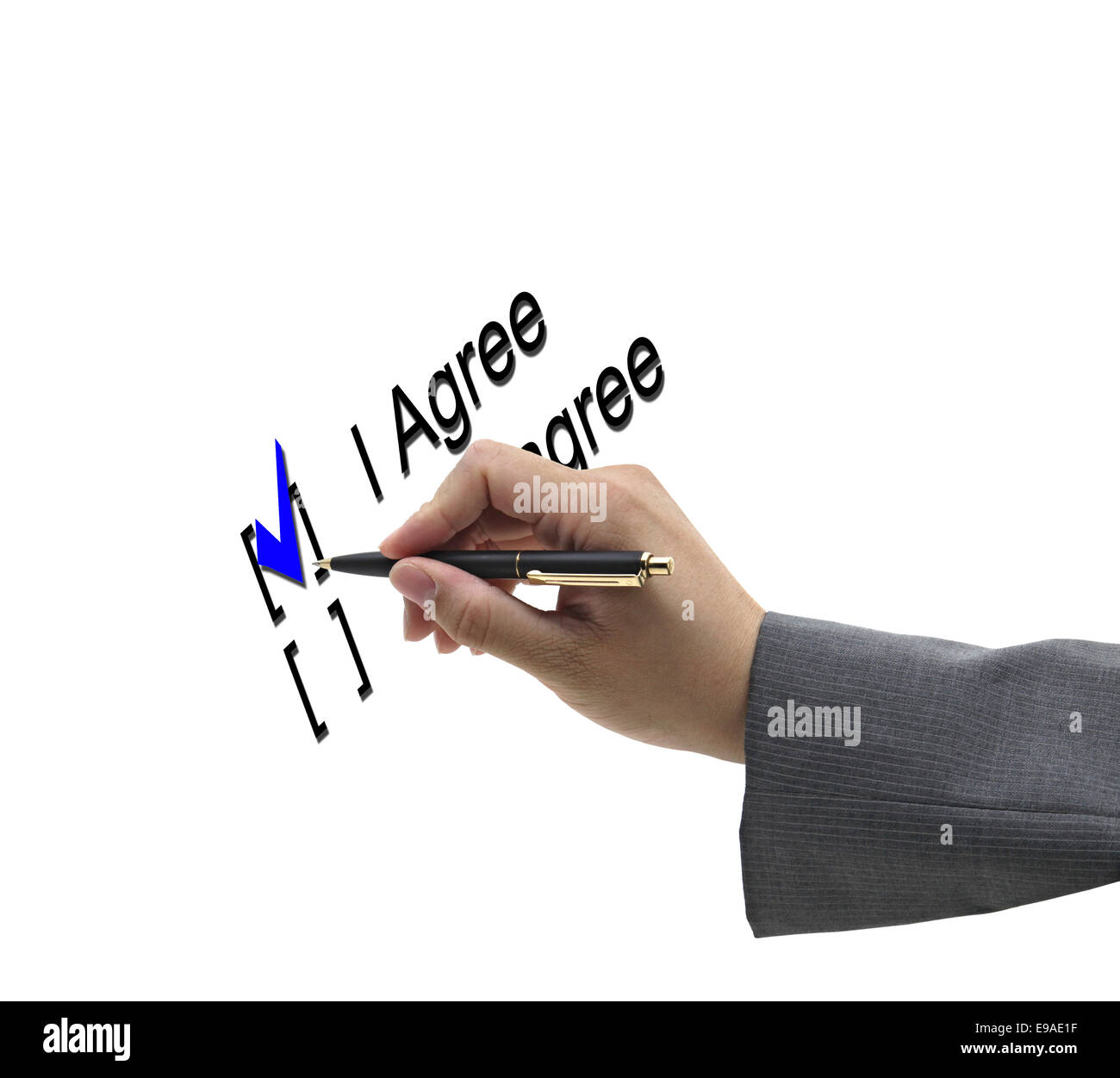 Agree Cut Out Stock Images & Pictures - Alamy