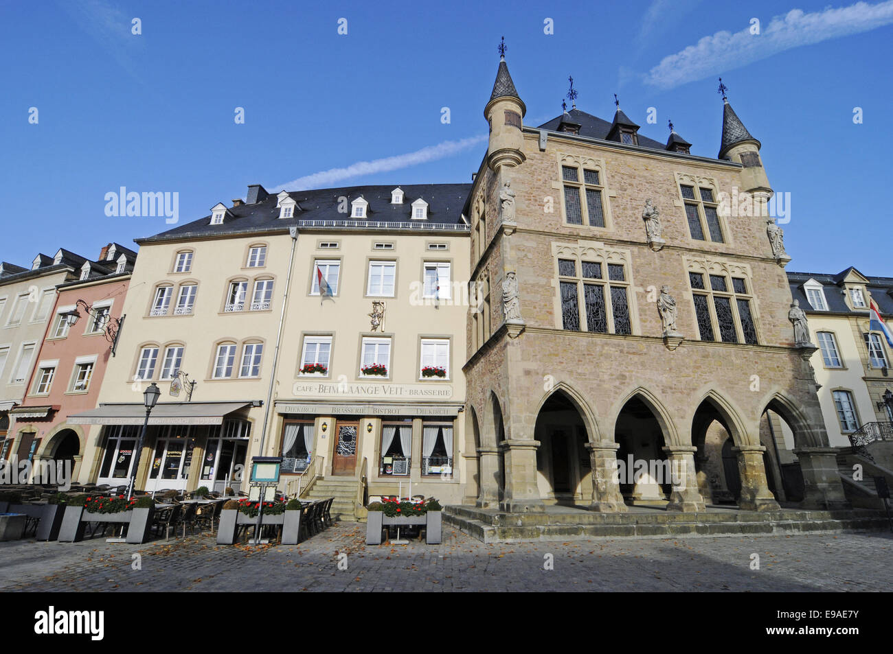 Luxembourg echternach market square hi-res stock photography and images ...