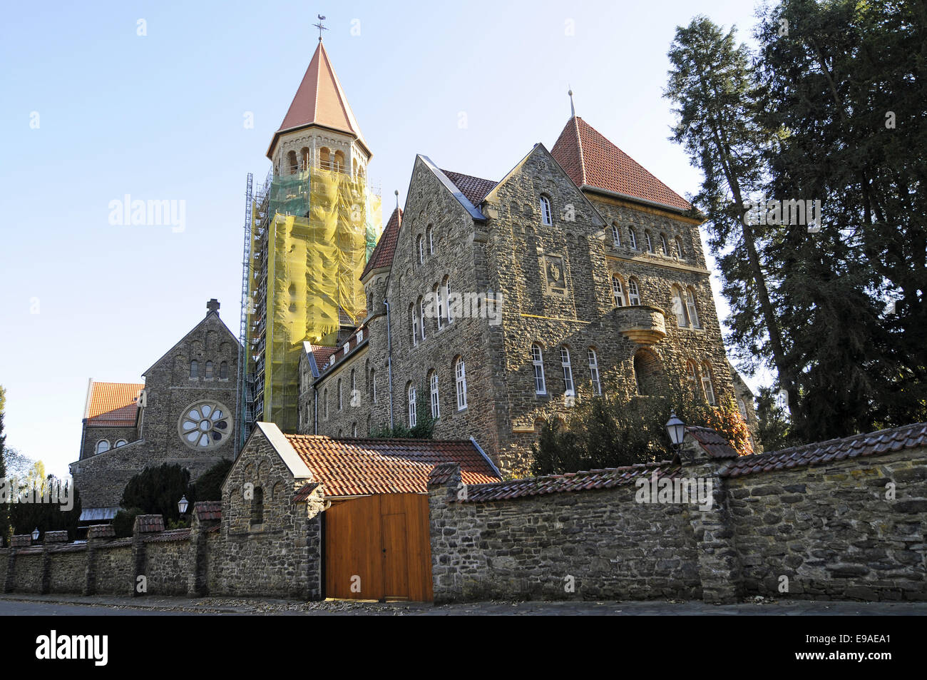 Monastery of clervaux hi-res stock photography and images - Alamy