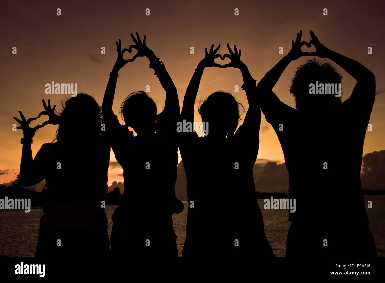 Friends gentle hi-res stock photography and images - Alamy