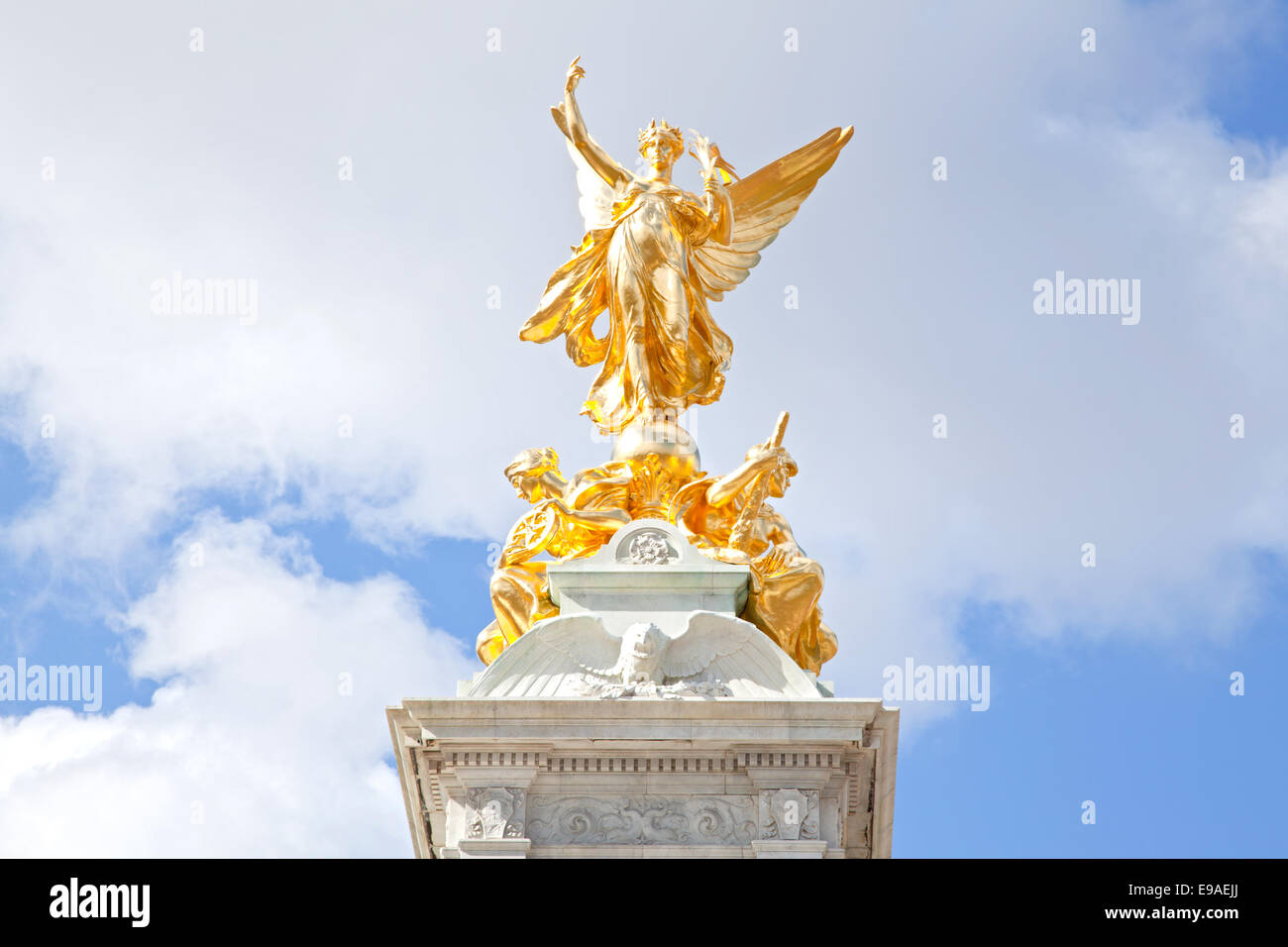 Closeup Queen Victoria Memorial Stock Photo - Alamy