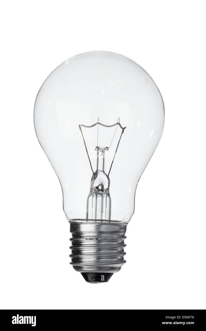 Vertical light bulb Stock Photo - Alamy