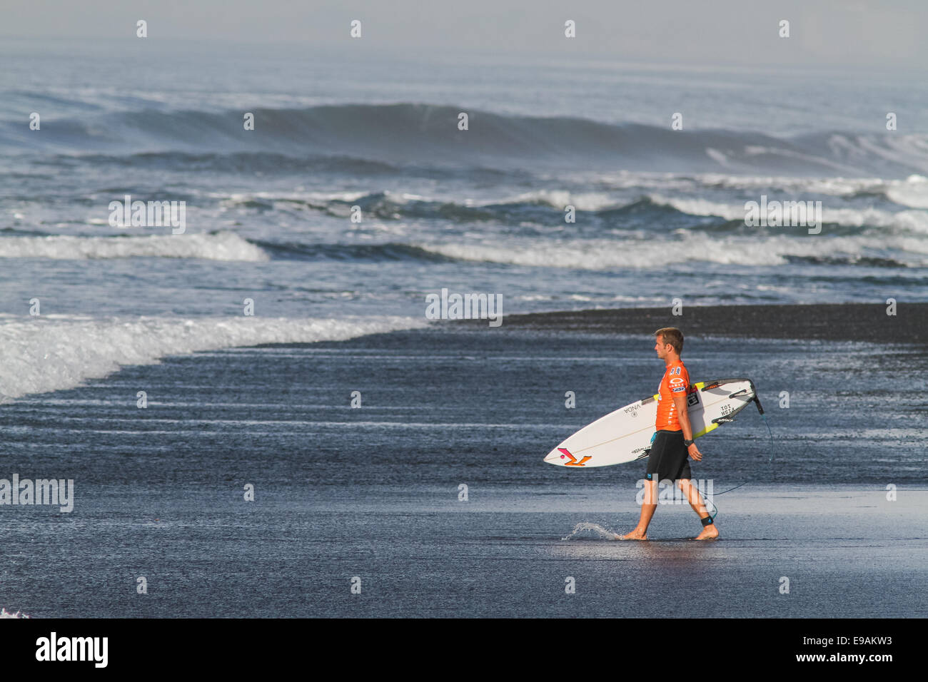 Josh Kerr at Oakley Pro Bali ASP World Championship 2013 Stock Photo ...