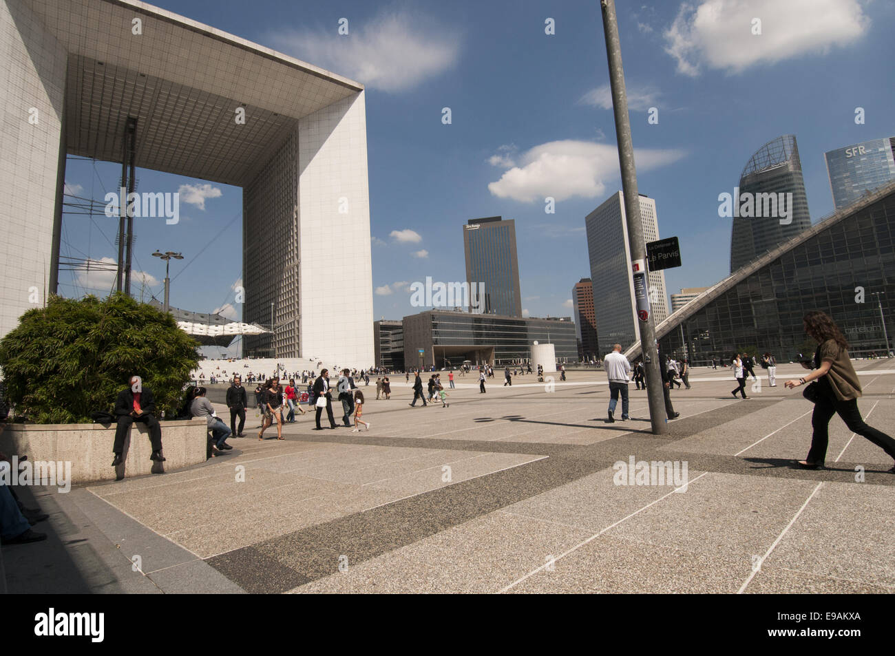 Grand Ark in Paris Stock Photo - Alamy