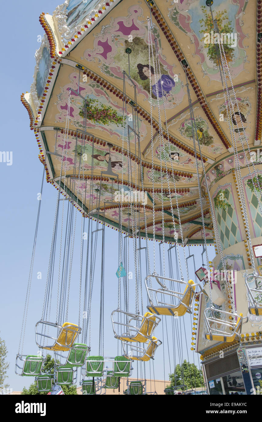 County fair carousel hi-res stock photography and images - Alamy