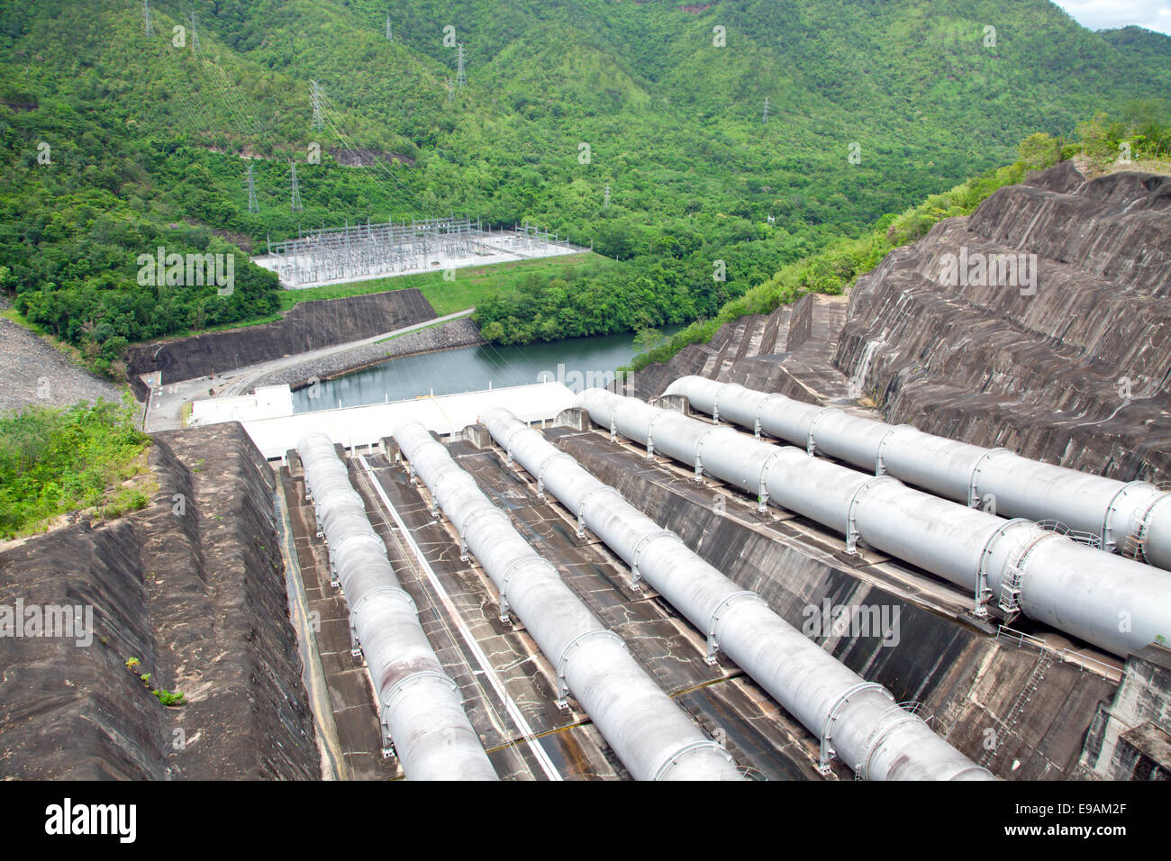 Water Pipe of Hydro Power plant Stock Photo - Alamy