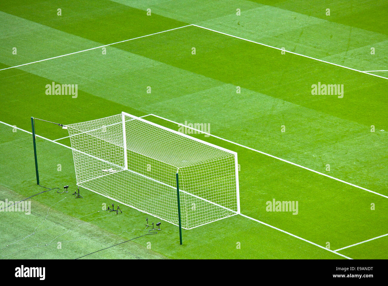 Stadium goal hi-res stock photography and images - Alamy