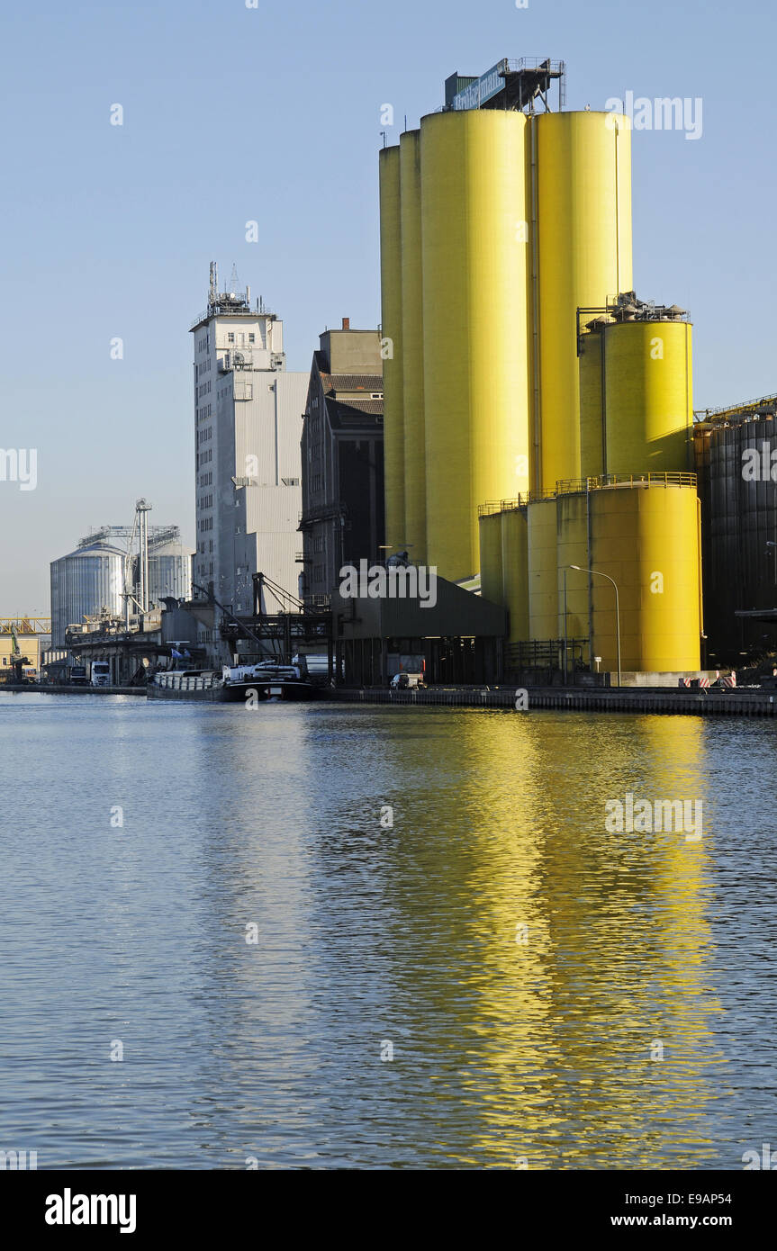 harbour, Hamm, Germany Stock Photo - Alamy