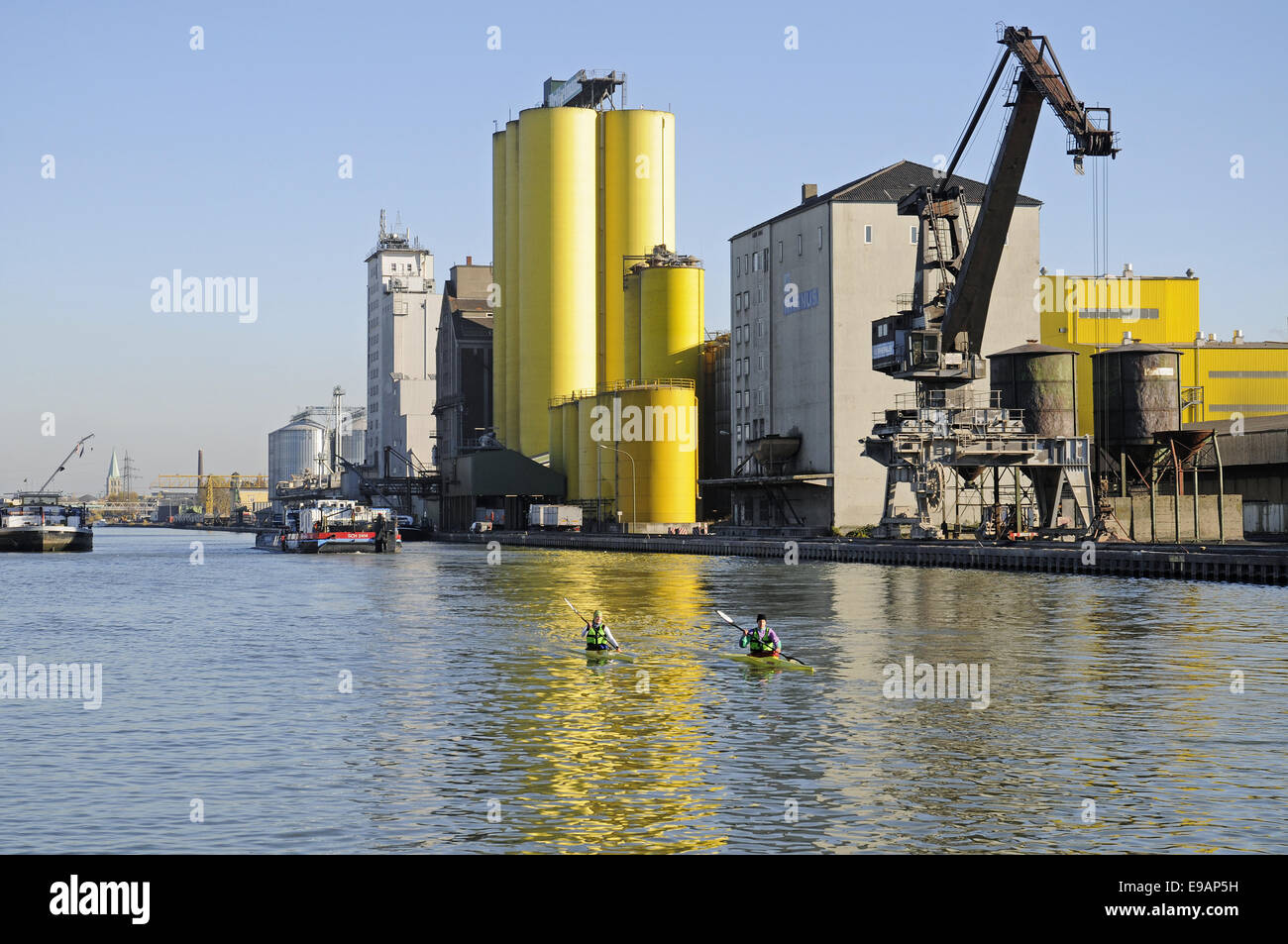 harbour, Hamm, Germany Stock Photo - Alamy