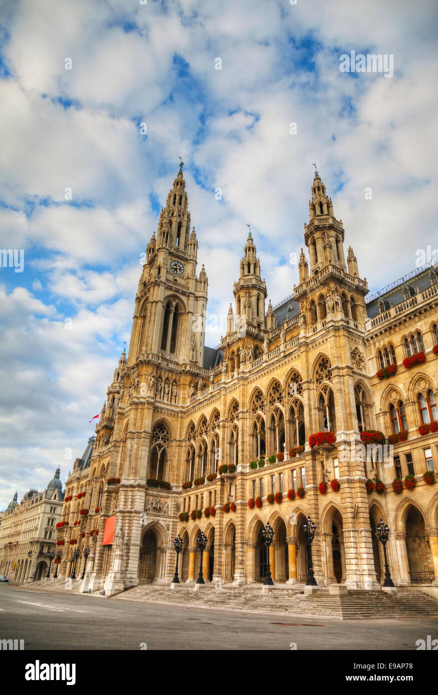 Rathaus (City hall) in Vienna, Austria Stock Photo - Alamy