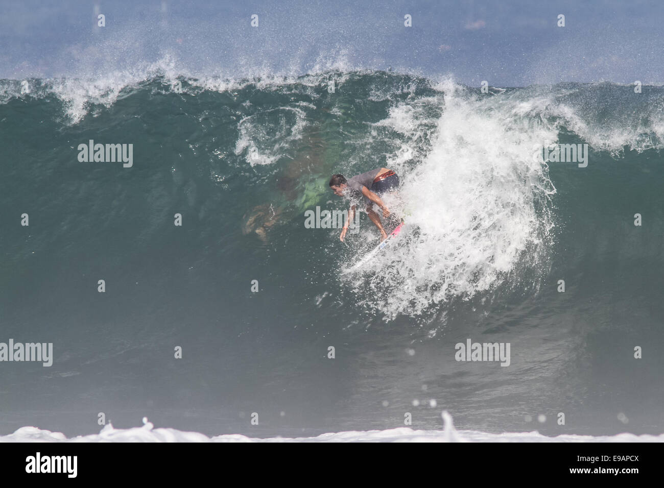 Julian Wilson at Oakley Pro Bali ASP World Championship 2013 Stock ...
