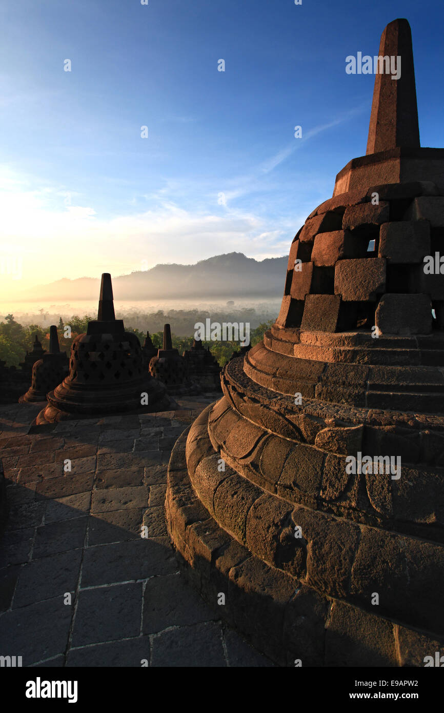 Borobudur Temple Stupa Stock Photo - Alamy
