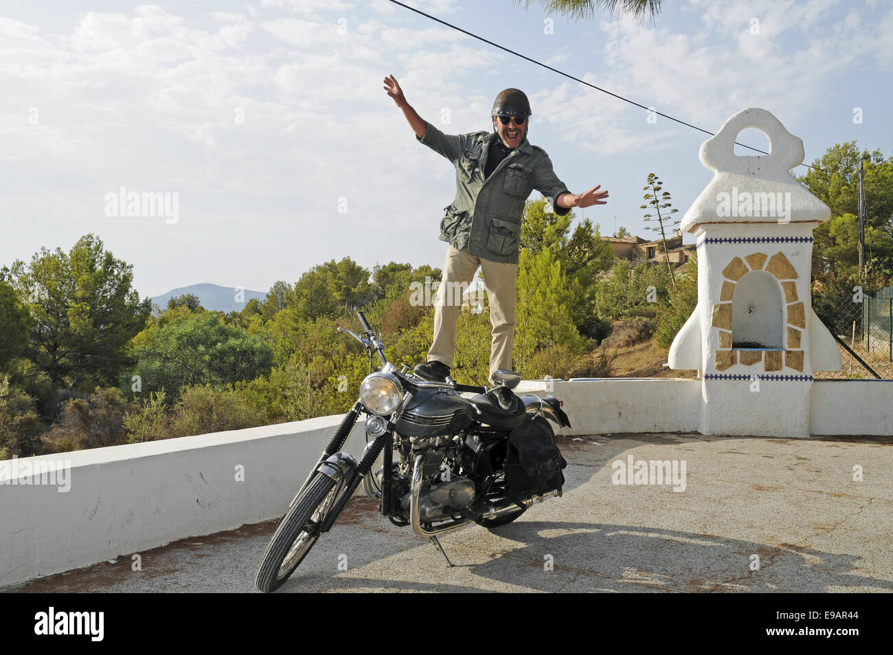 English motorcycle hi-res stock photography and images - Alamy