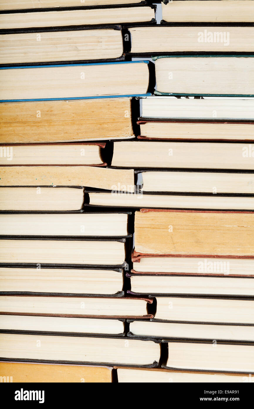 stack of books Stock Photo - Alamy