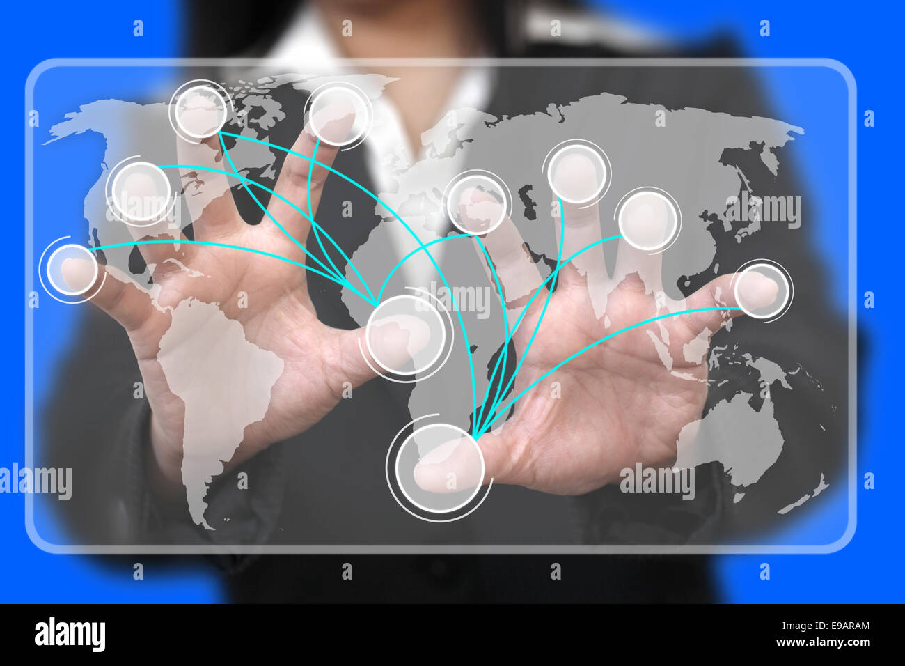 Touchscreen interface hi-res stock photography and images - Alamy