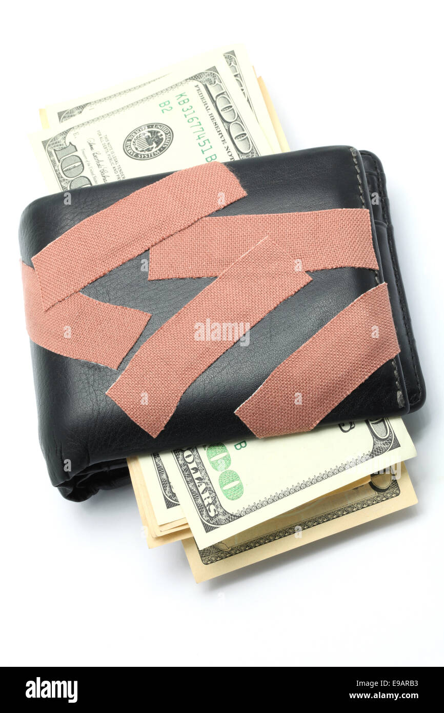 Money plaster hi-res stock photography and images - Alamy
