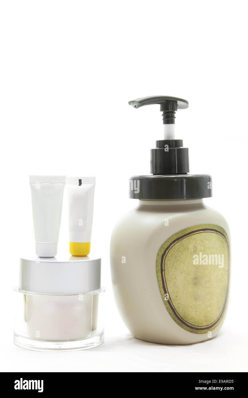 Cosmetic cream jar serum Cut Out Stock Images & Pictures - Alamy