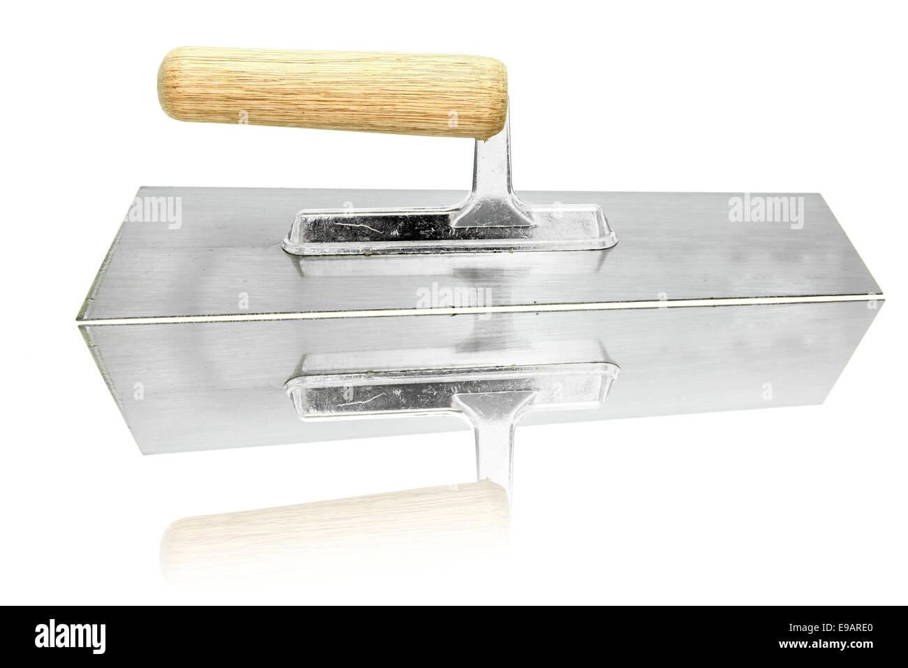 german style lute trowel with its reflection Stock Photo - Alamy