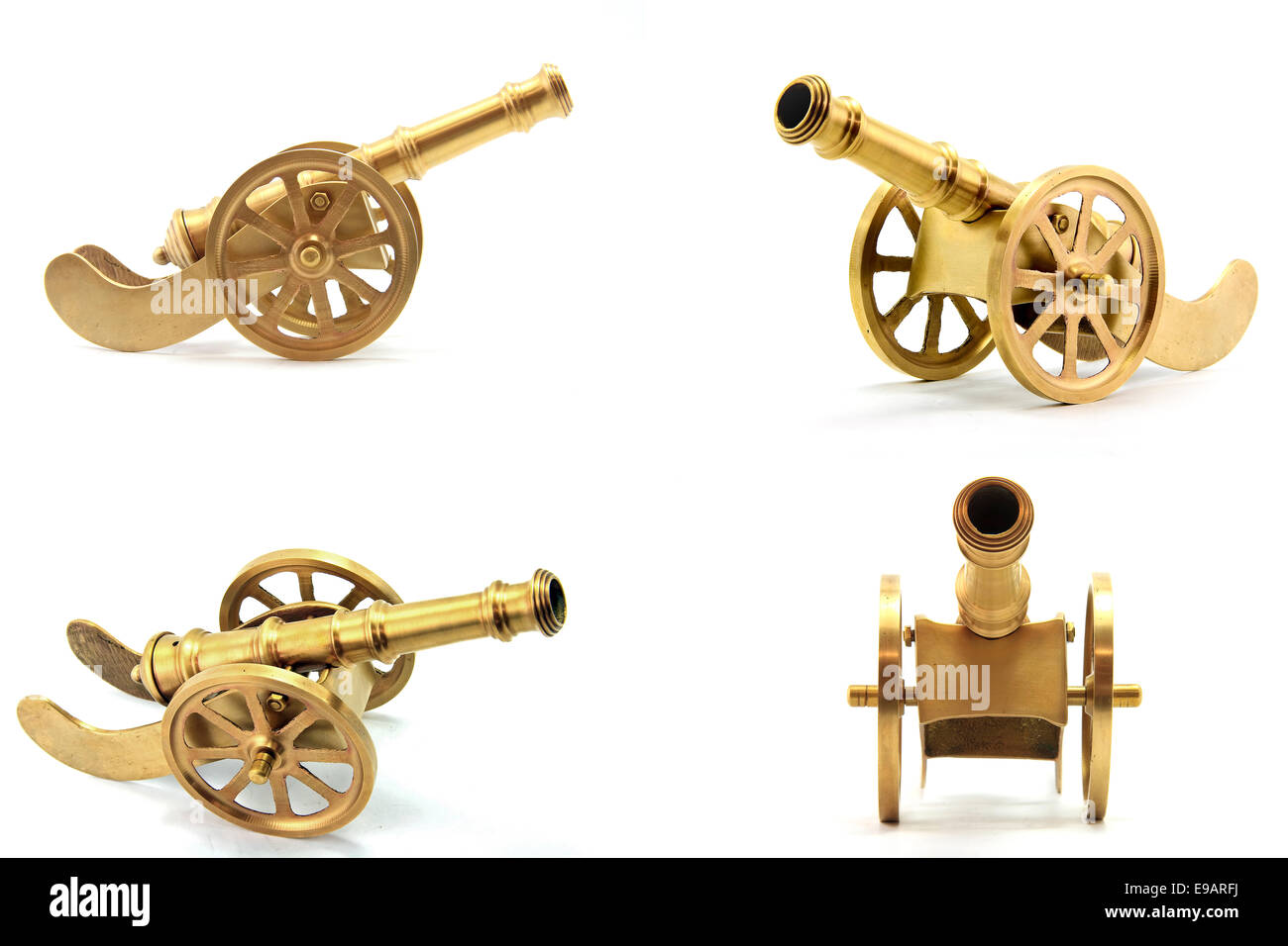 Bronze howitzer Cut Out Stock Images & Pictures - Alamy