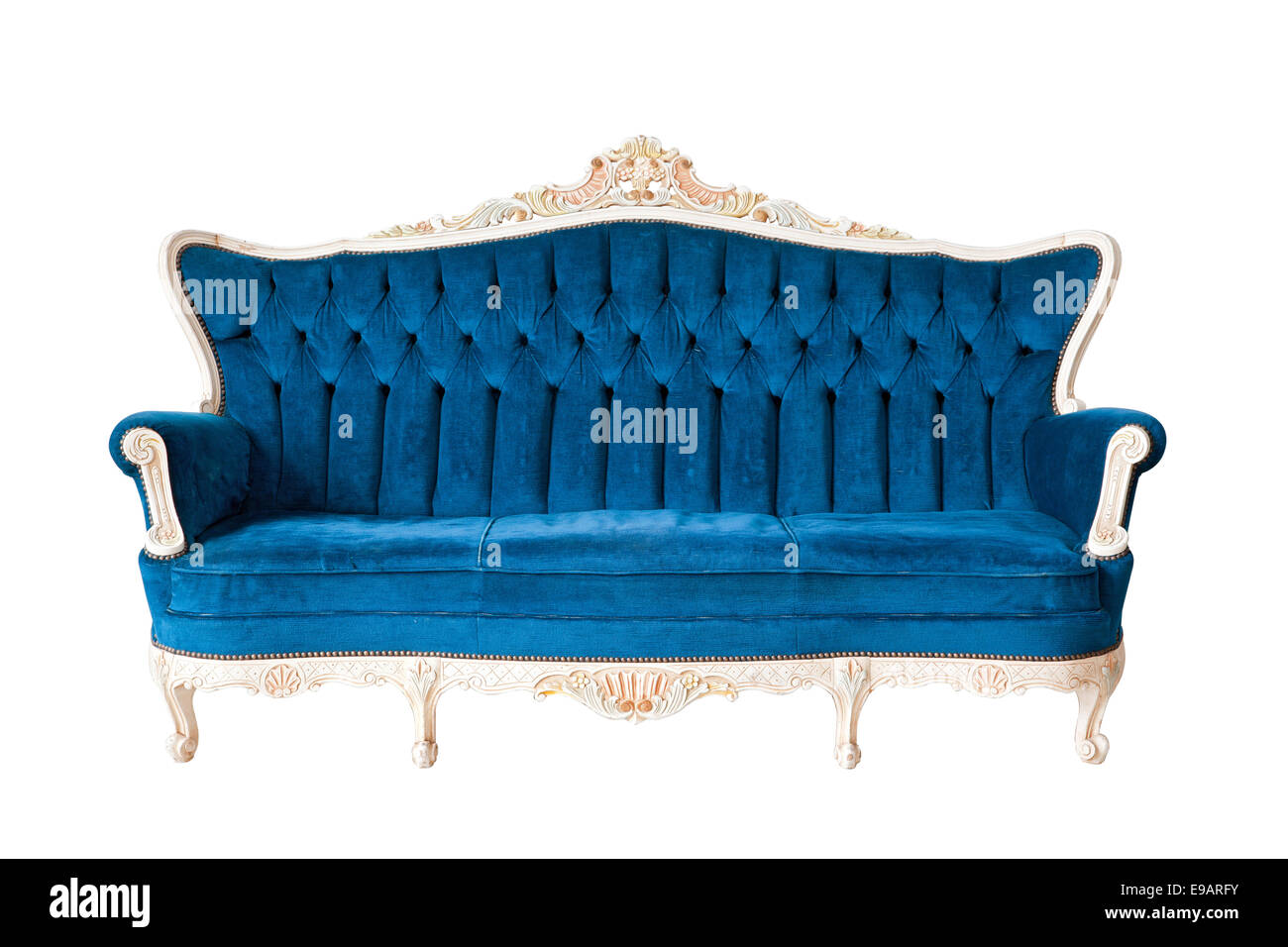 luxury Blue sofa isolated Stock Photo - Alamy luxury Blue sofa isolated Stock Photo - Alamy