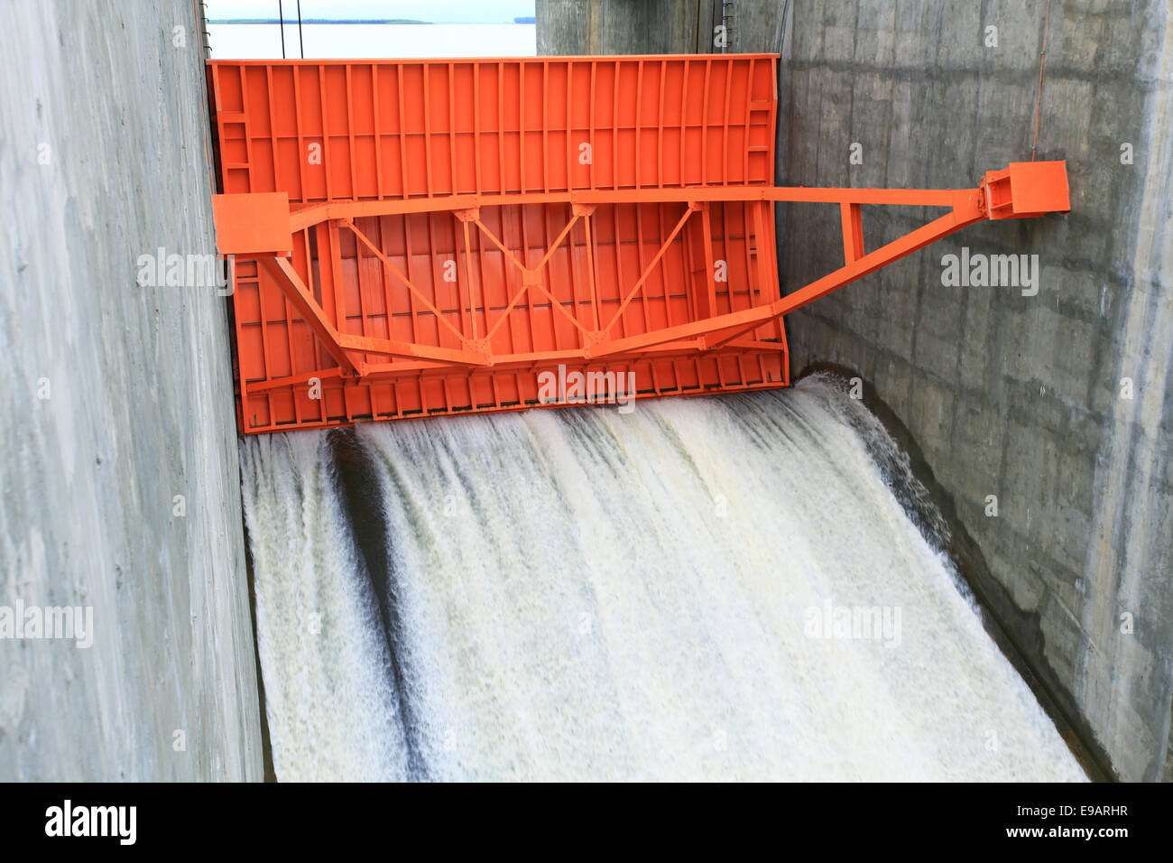 red water gate Stock Photo - Alamy