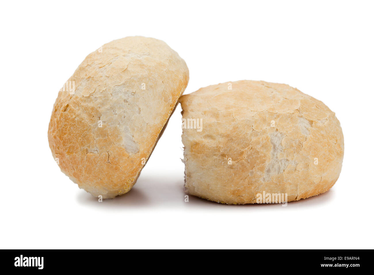 Buns on a white background Stock Photo - Alamy