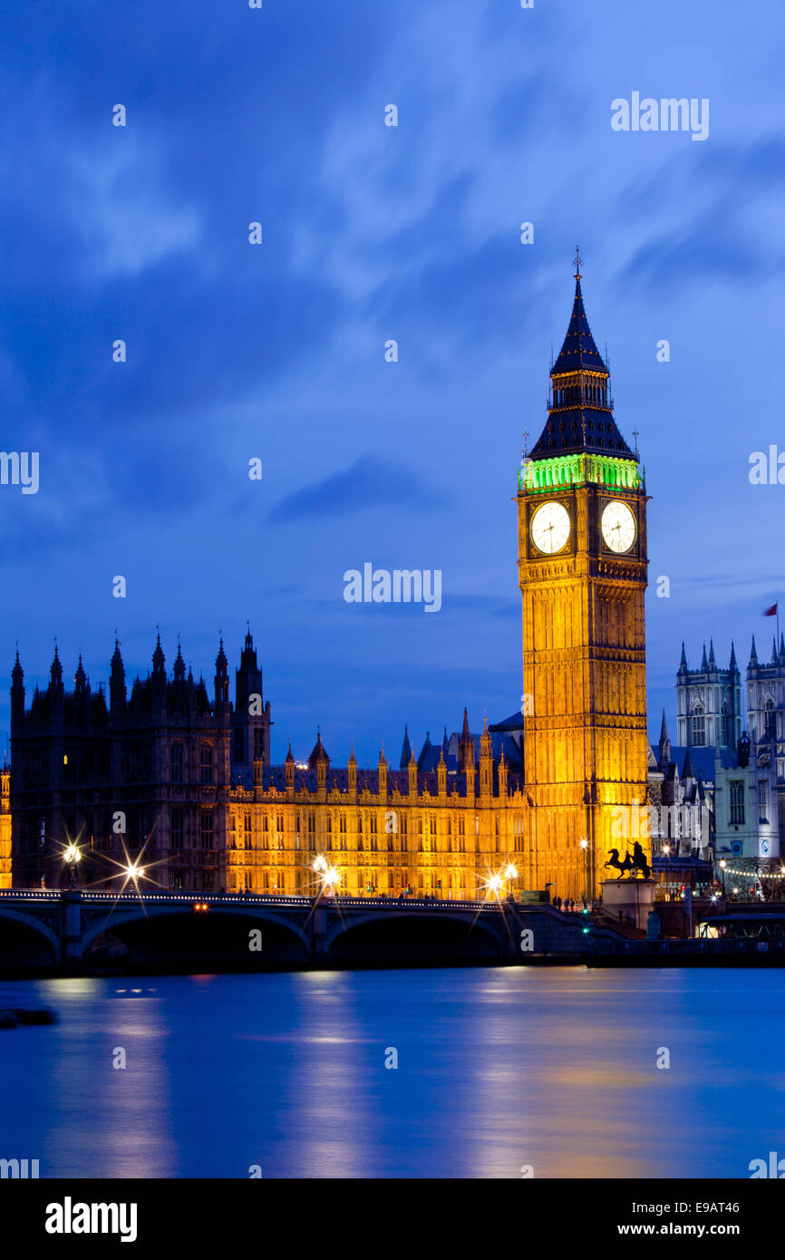 Big Ben River Thames London Stock Photo - Alamy