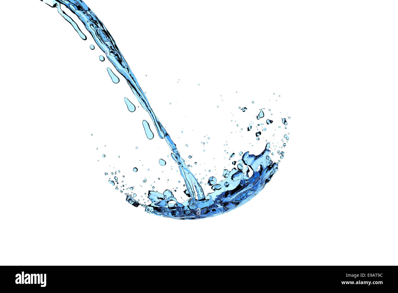 Water splat hi-res stock photography and images - Alamy