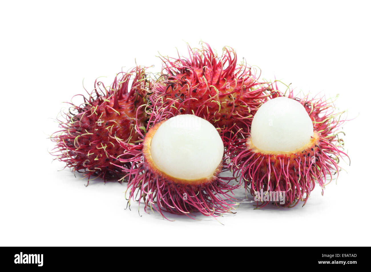 tropical Rambutan fruit Stock Photo - Alamy