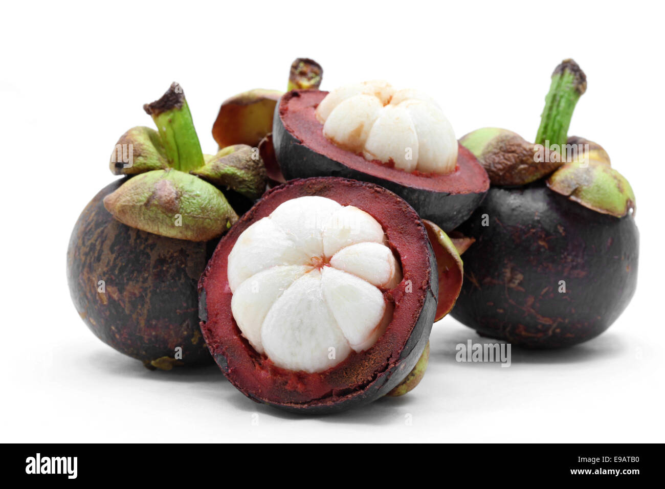Open exotic mangosteen fruit hi-res stock photography and images - Alamy