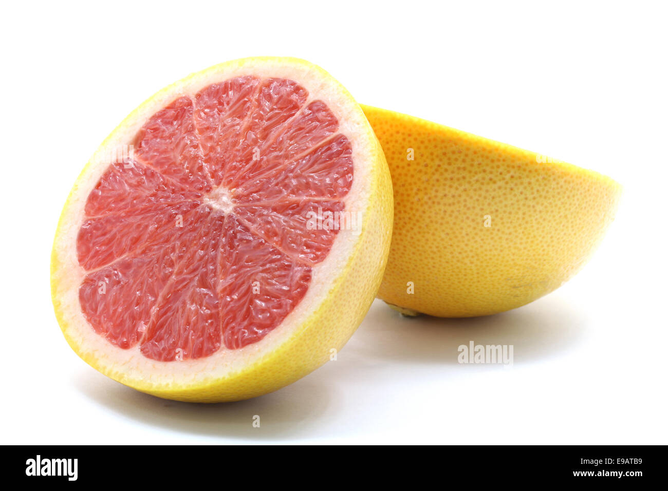 Water pink grapefruit Cut Out Stock Images & Pictures - Alamy