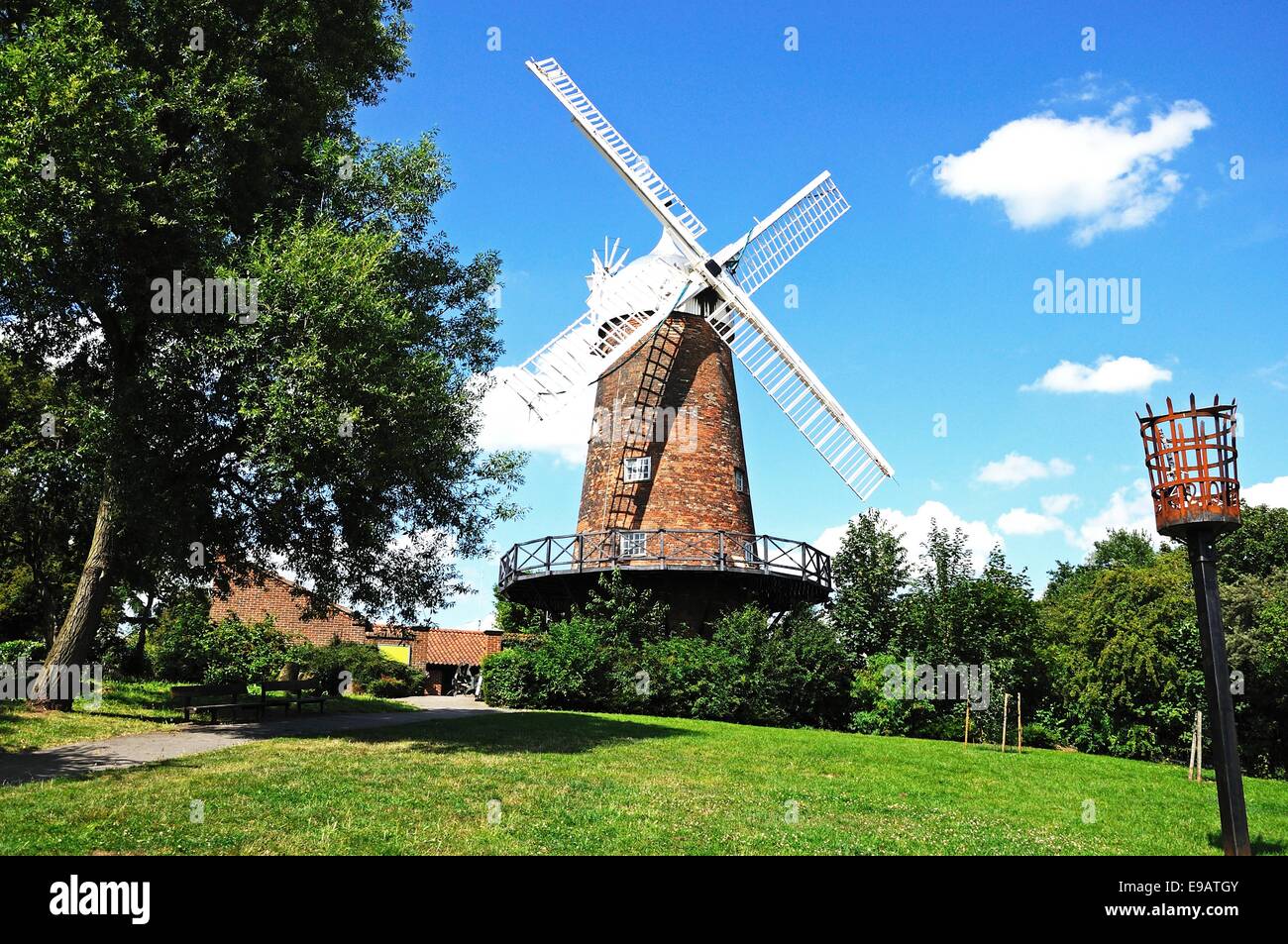Greens windmill and science centre in the Sneinton district, Nottingham ...