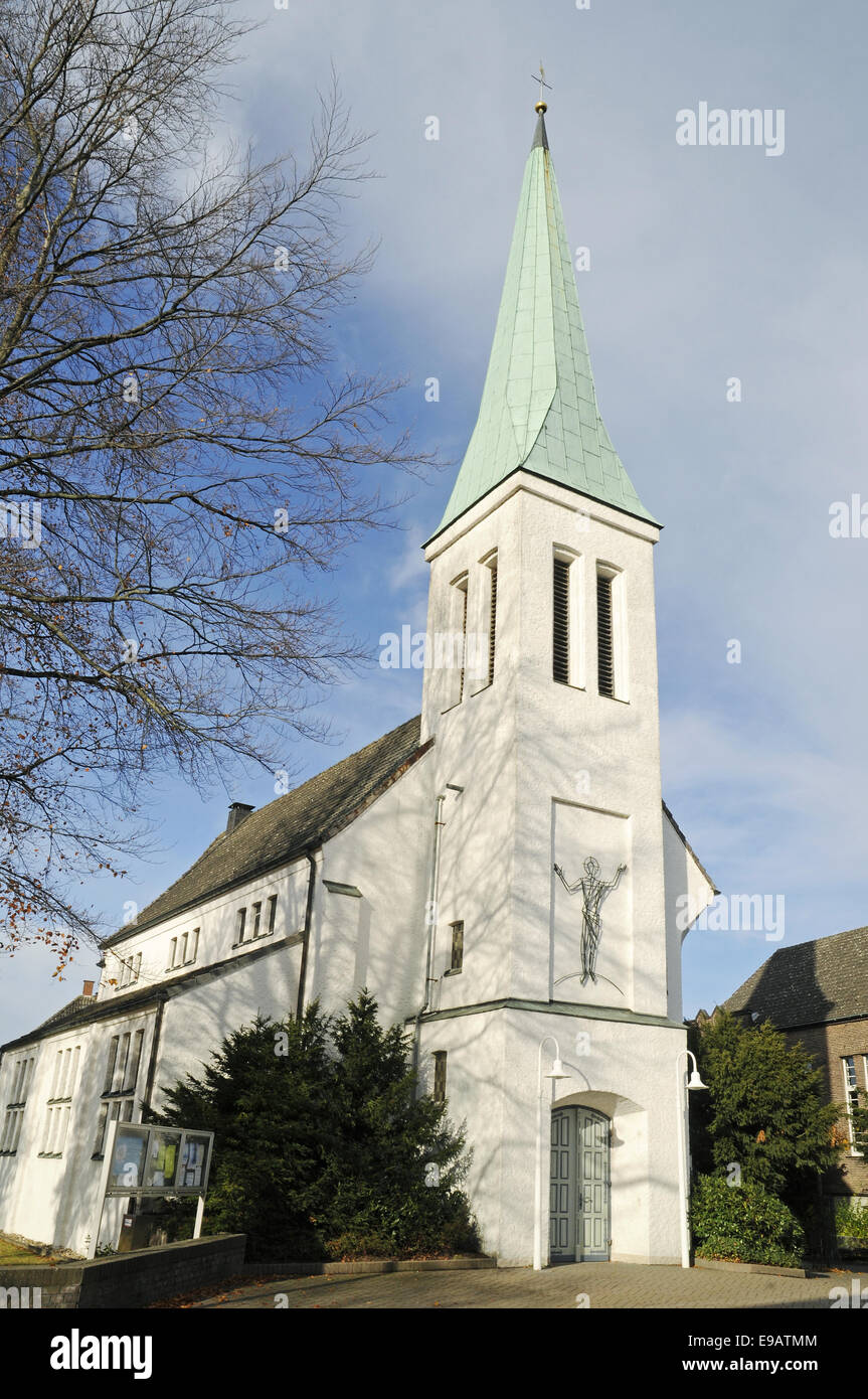 Christuskirche church, Beckum, Germany Stock Photo - Alamy