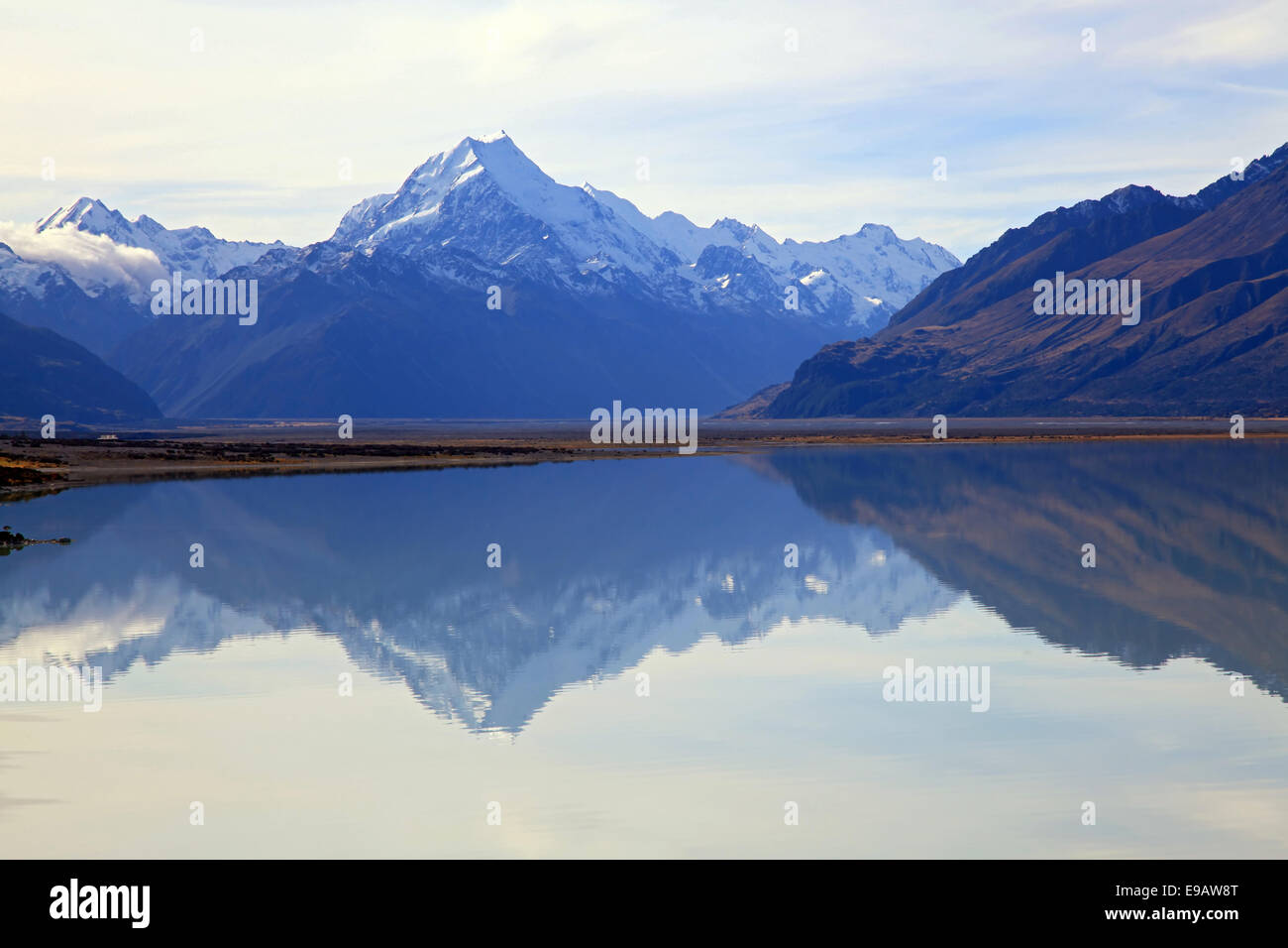 Aerial view mount cook hi-res stock photography and images - Alamy