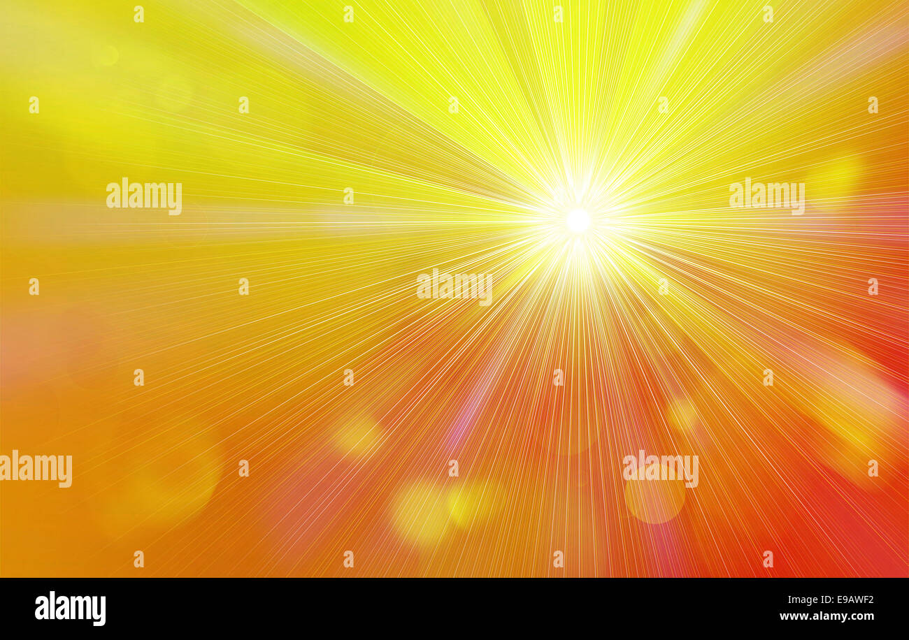 Graphic sun beams hi-res stock photography and images - Alamy
