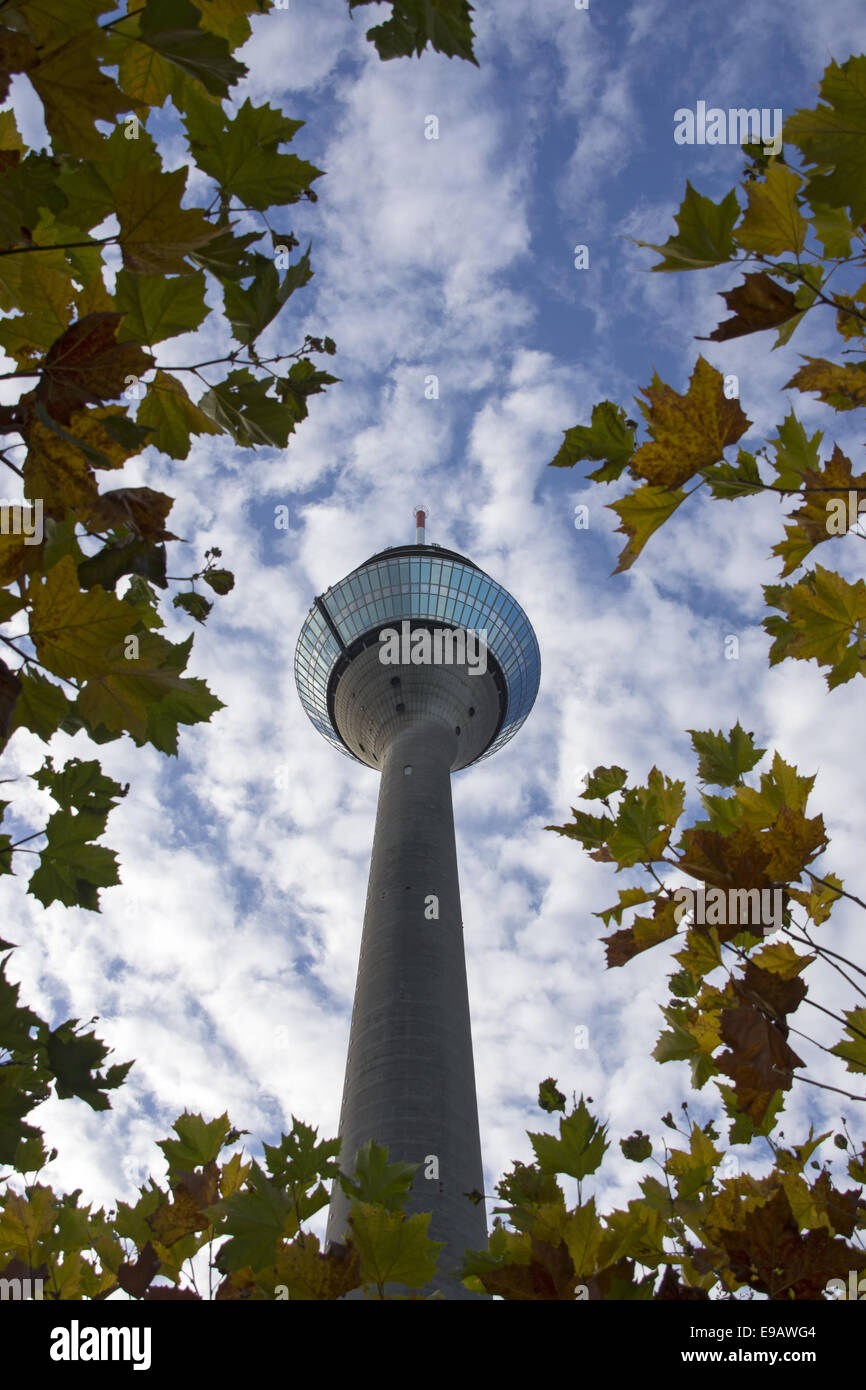 Rhinetower in Duesseldorf, Germany Stock Photo - Alamy