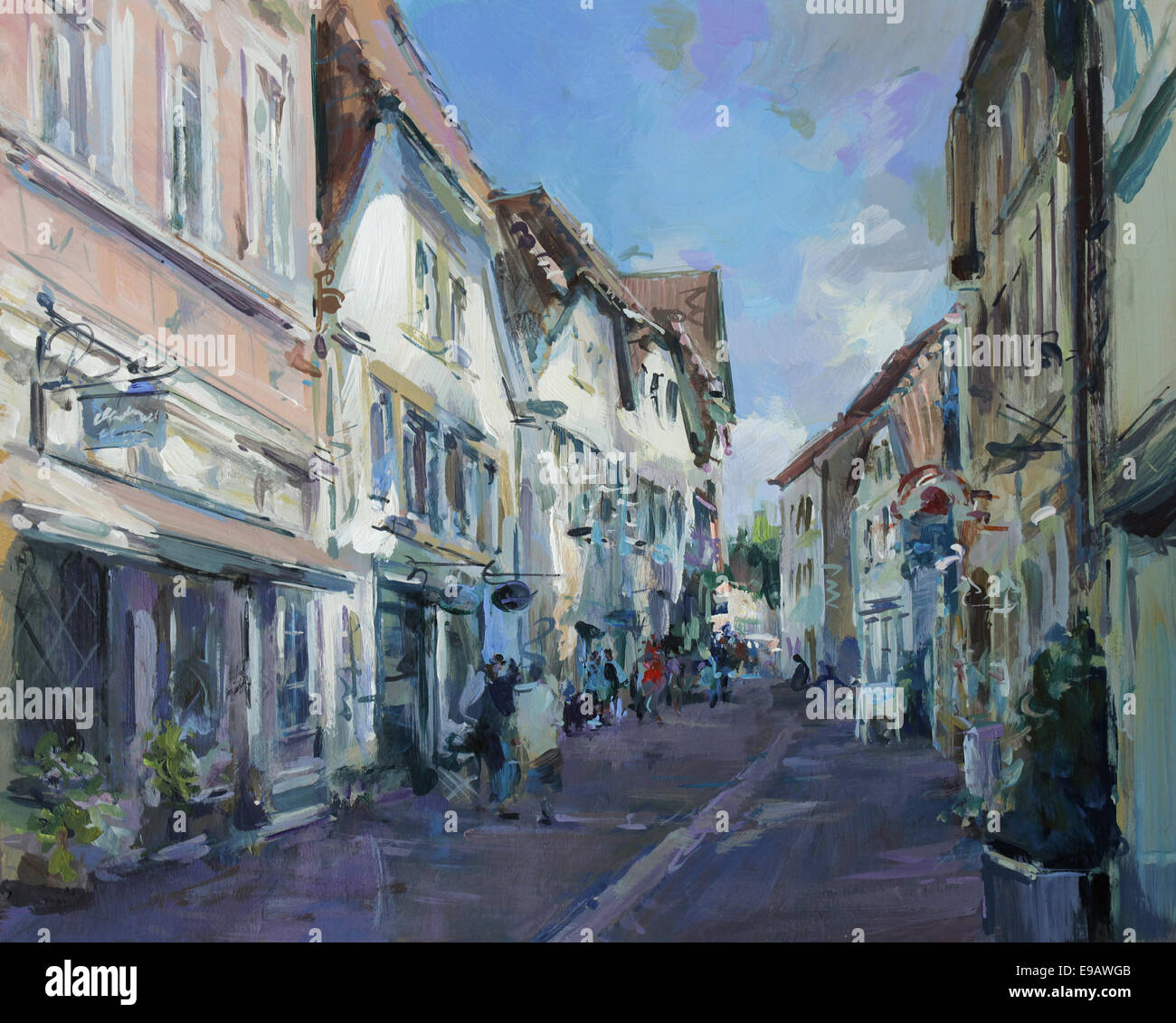 Acrylic painting hi-res stock photography and images - Alamy