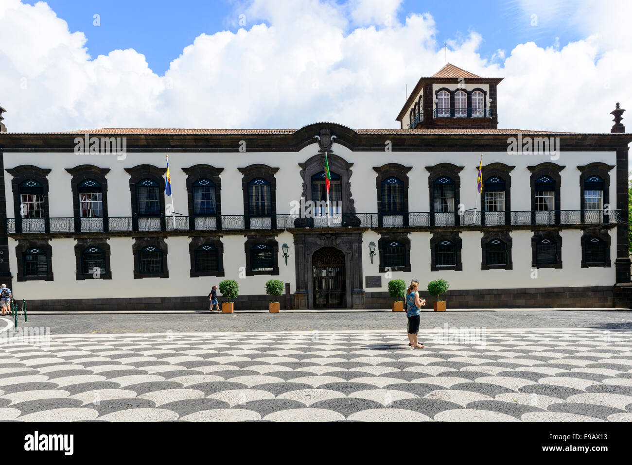 Town Hall, Funchal Stock Photo - Alamy