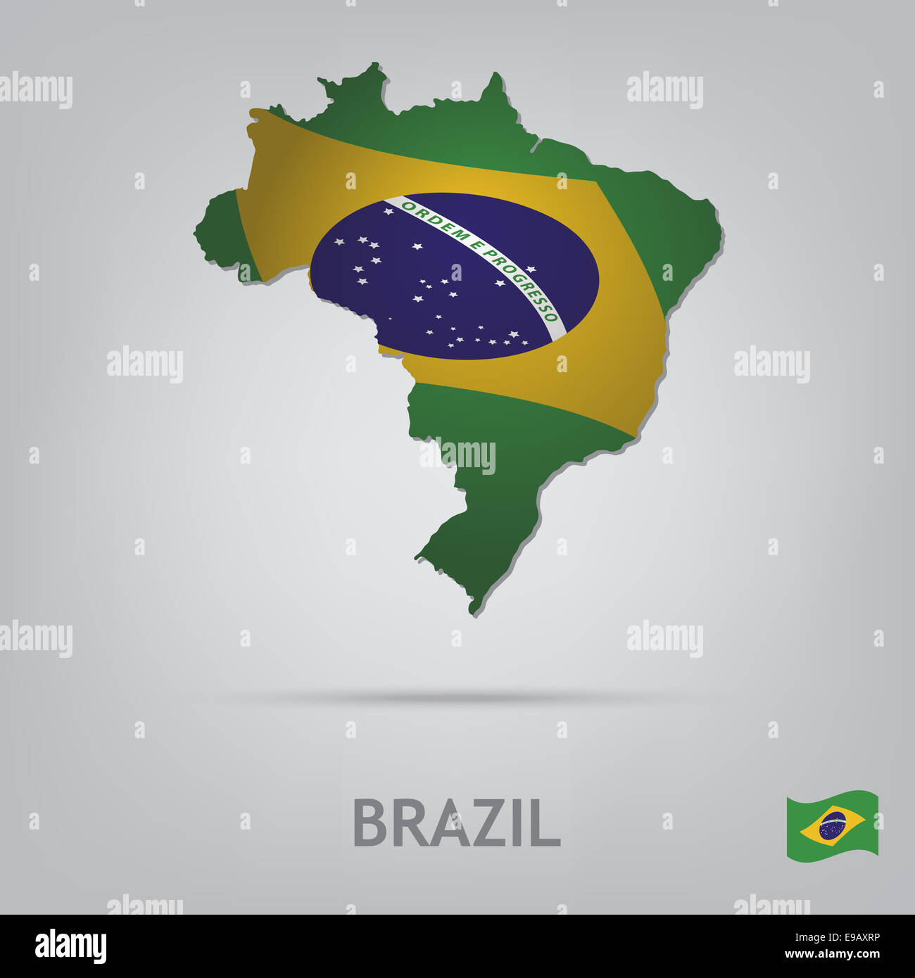 Globe earth brazil map hi-res stock photography and images - Alamy