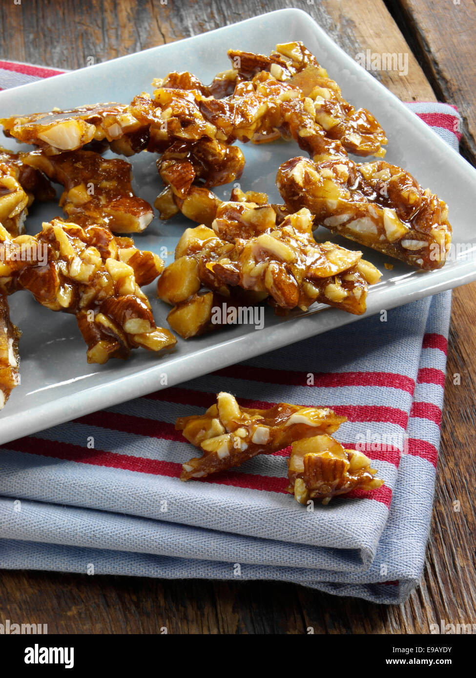 Almond brittle candy hi-res stock photography and images - Alamy