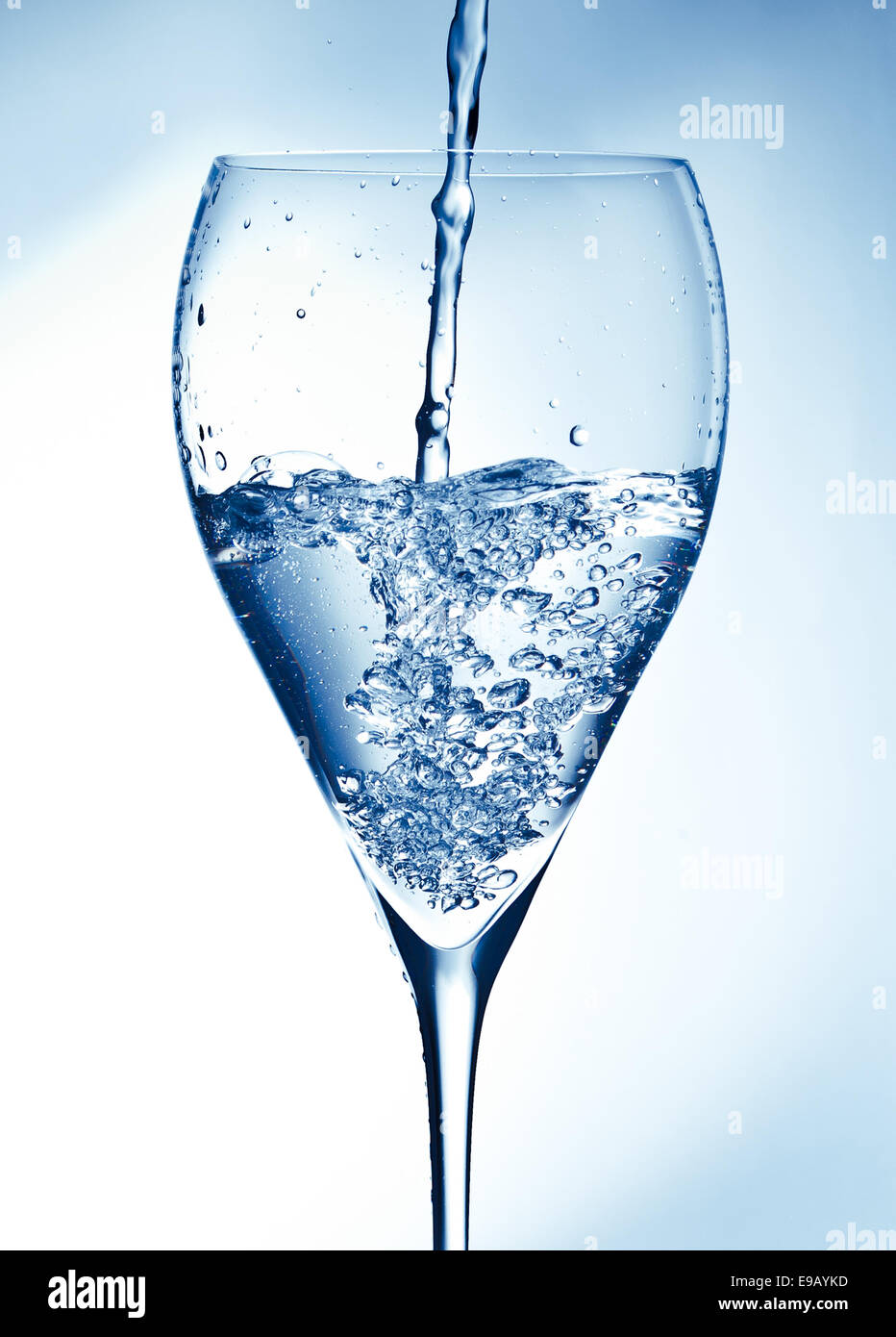 Blue glass tumbler hi-res stock photography and images - Alamy