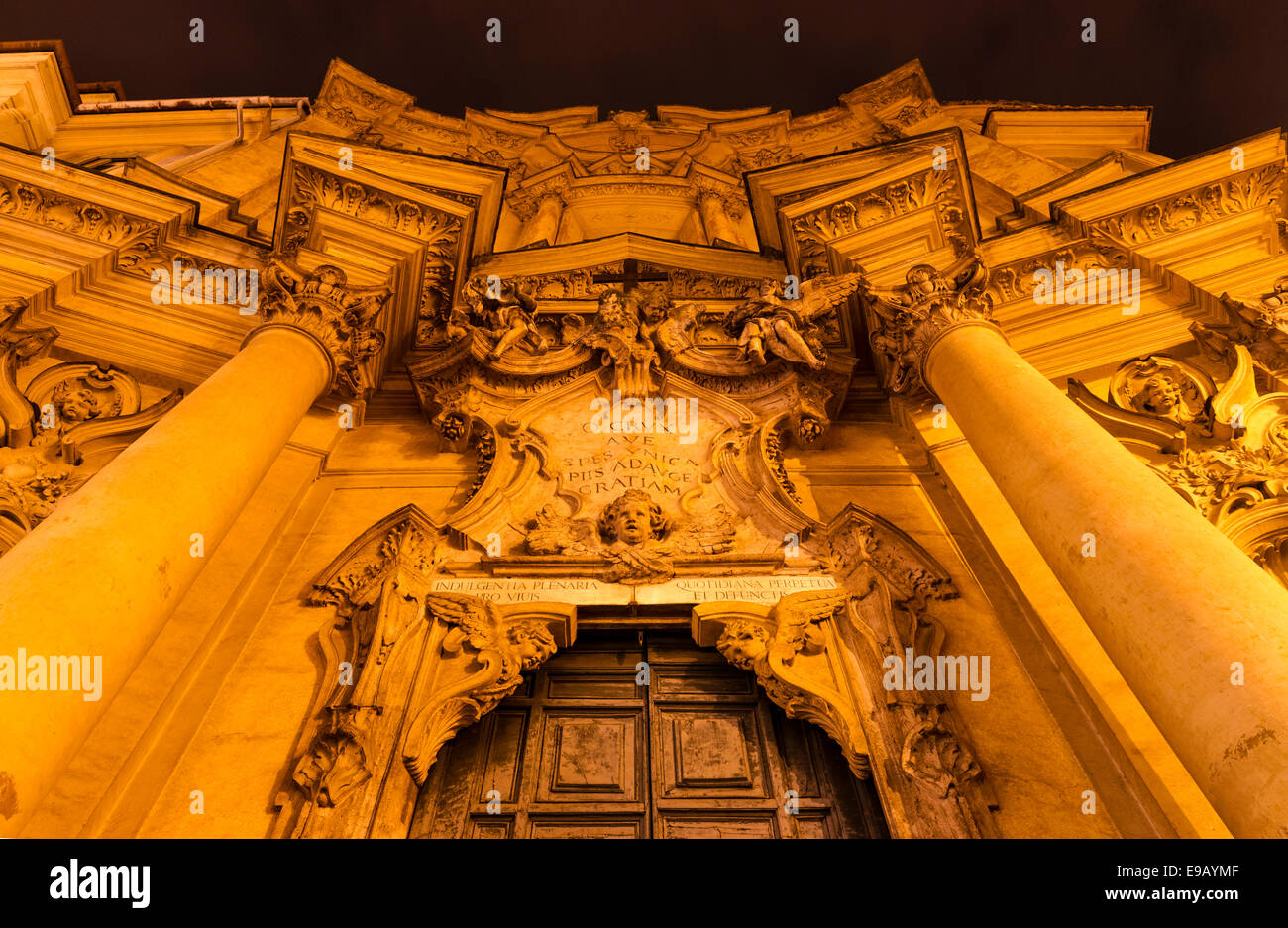 Rococo façade by Giuseppe Sardi the church of Santa Maria Maddalena ...