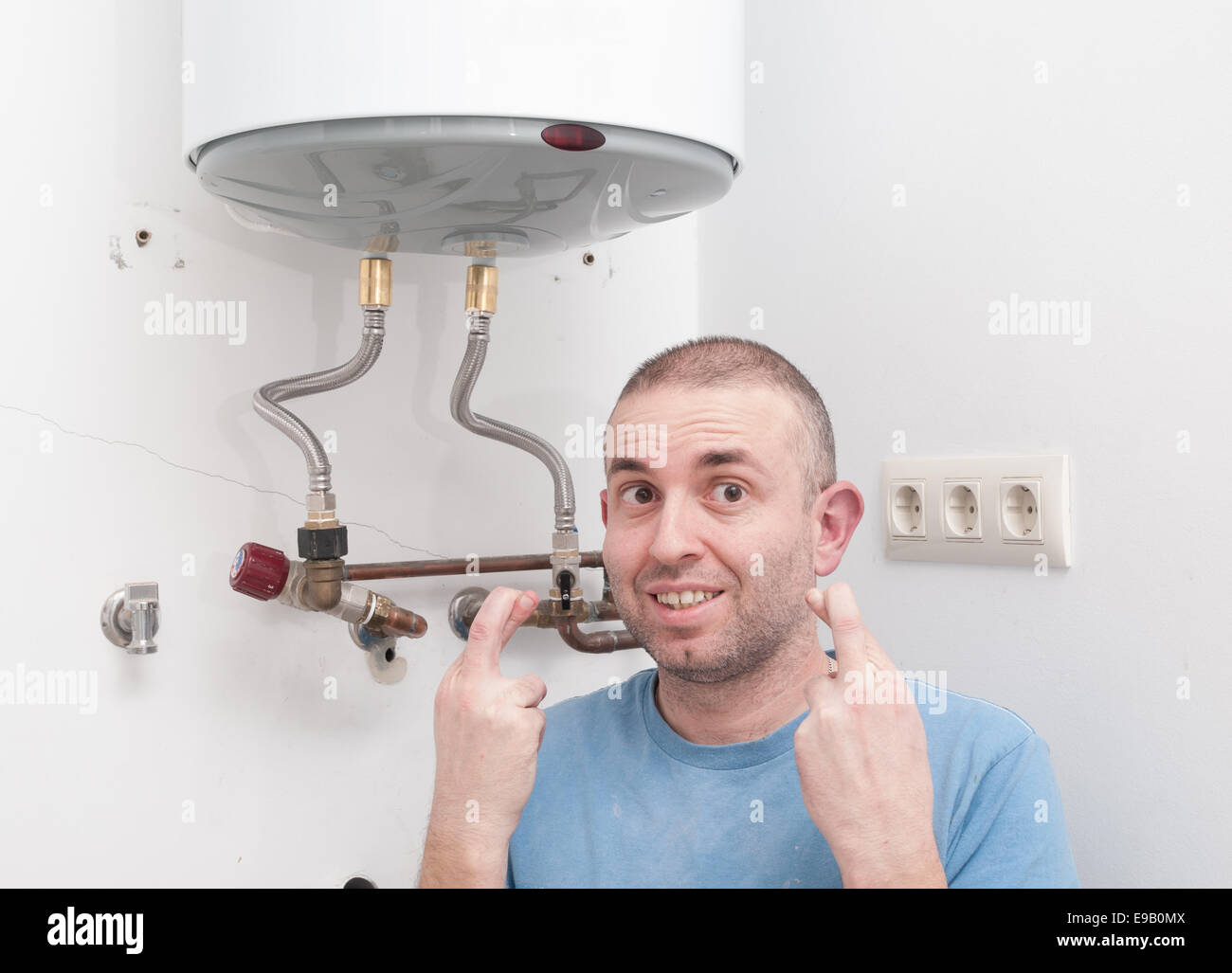 Plumber home hoping to get lucky with the installation of electric heat ...