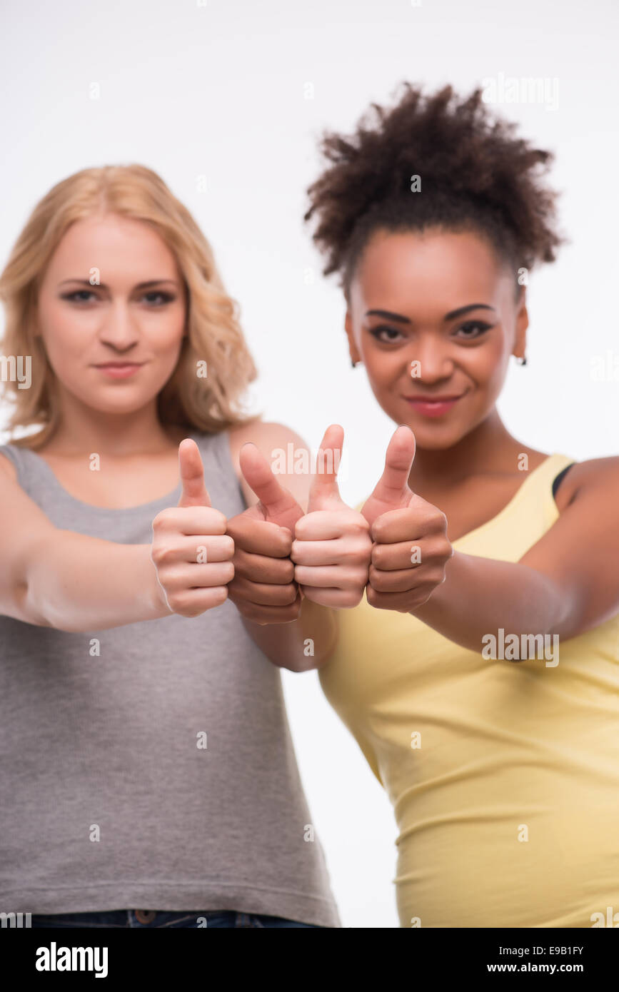 Friends are always together Stock Photo - Alamy